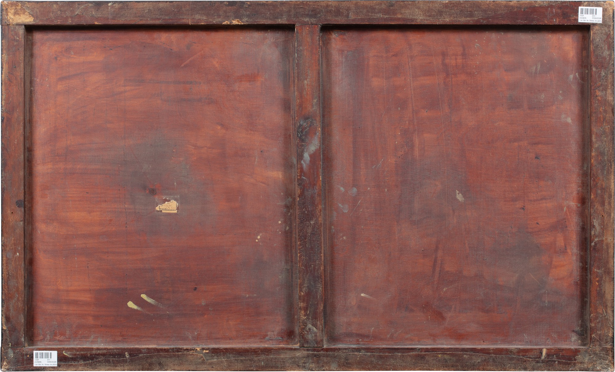 Tran Van Ha (1911-1974), Village by the river | 陳文河 (1911-1974), 河旁村落 ...