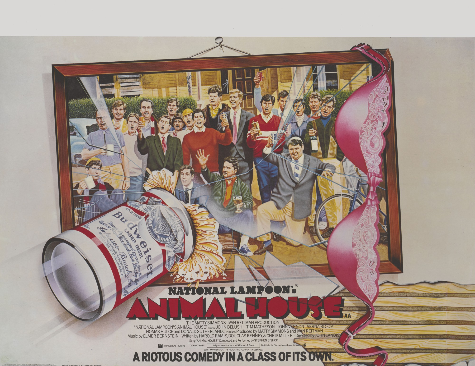 ANIMAL HOUSE (1978) POSTER, BRITISH | Original Film Posters Online ...