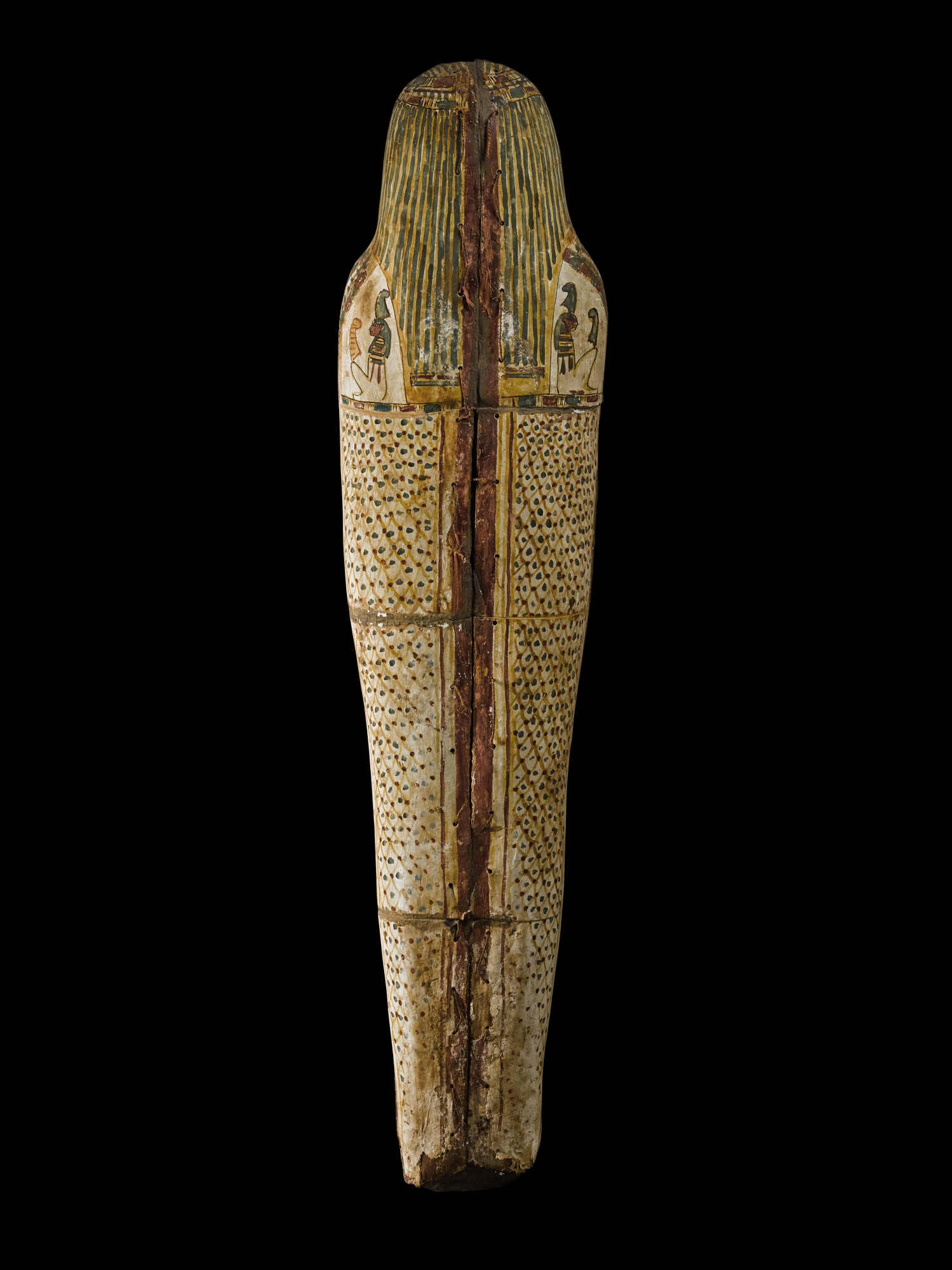 An Egyptian Polychrome Cartonnage Mummy Case, 3rd Intermediate Period ...