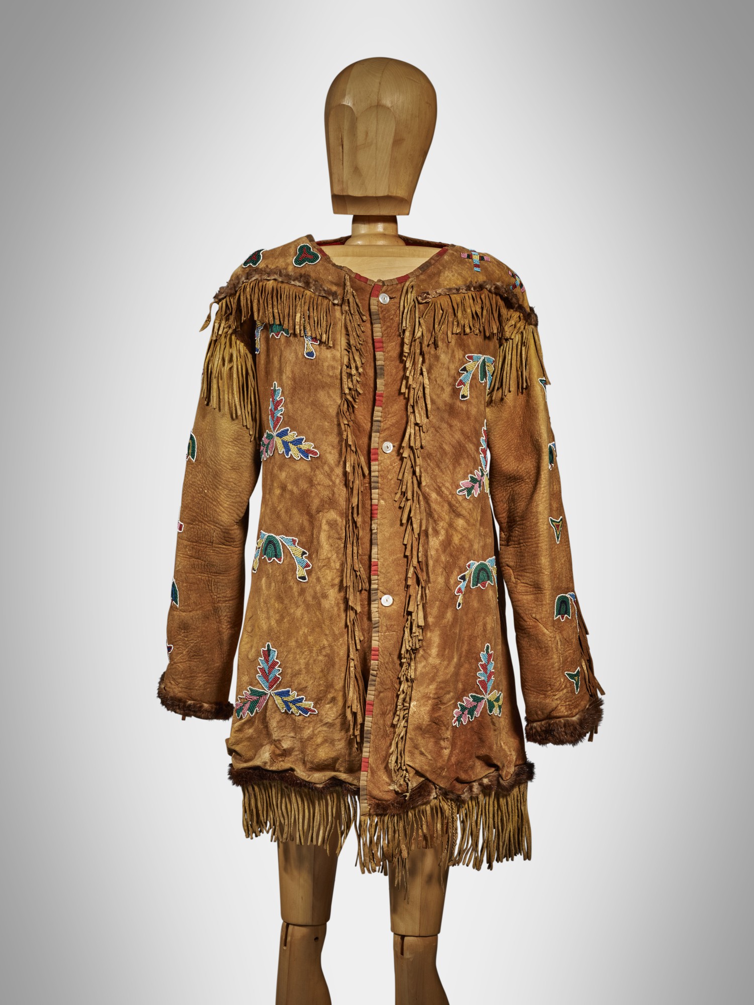 Cherokee Jacket, Crow Leggings, and Cheyenne Moccasins | Art of Africa ...