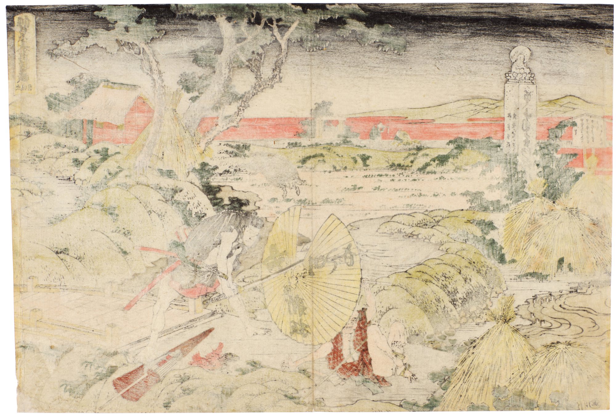 Katsushika Hokusai (1760-1849) | Two woodblock prints | Edo period ...