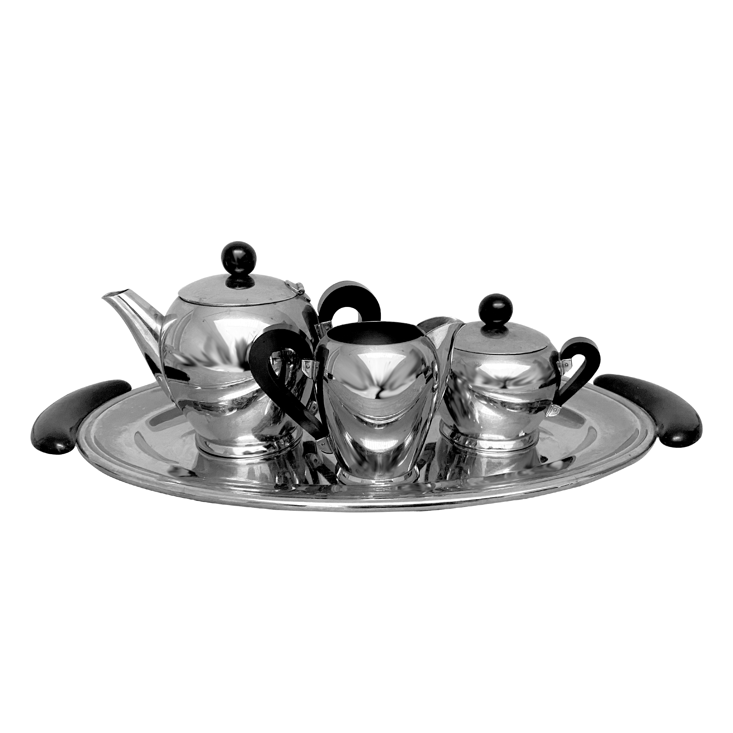 Alessi, Carlo Alessi Anghini Vintage Bombe Tea Set Available For ...