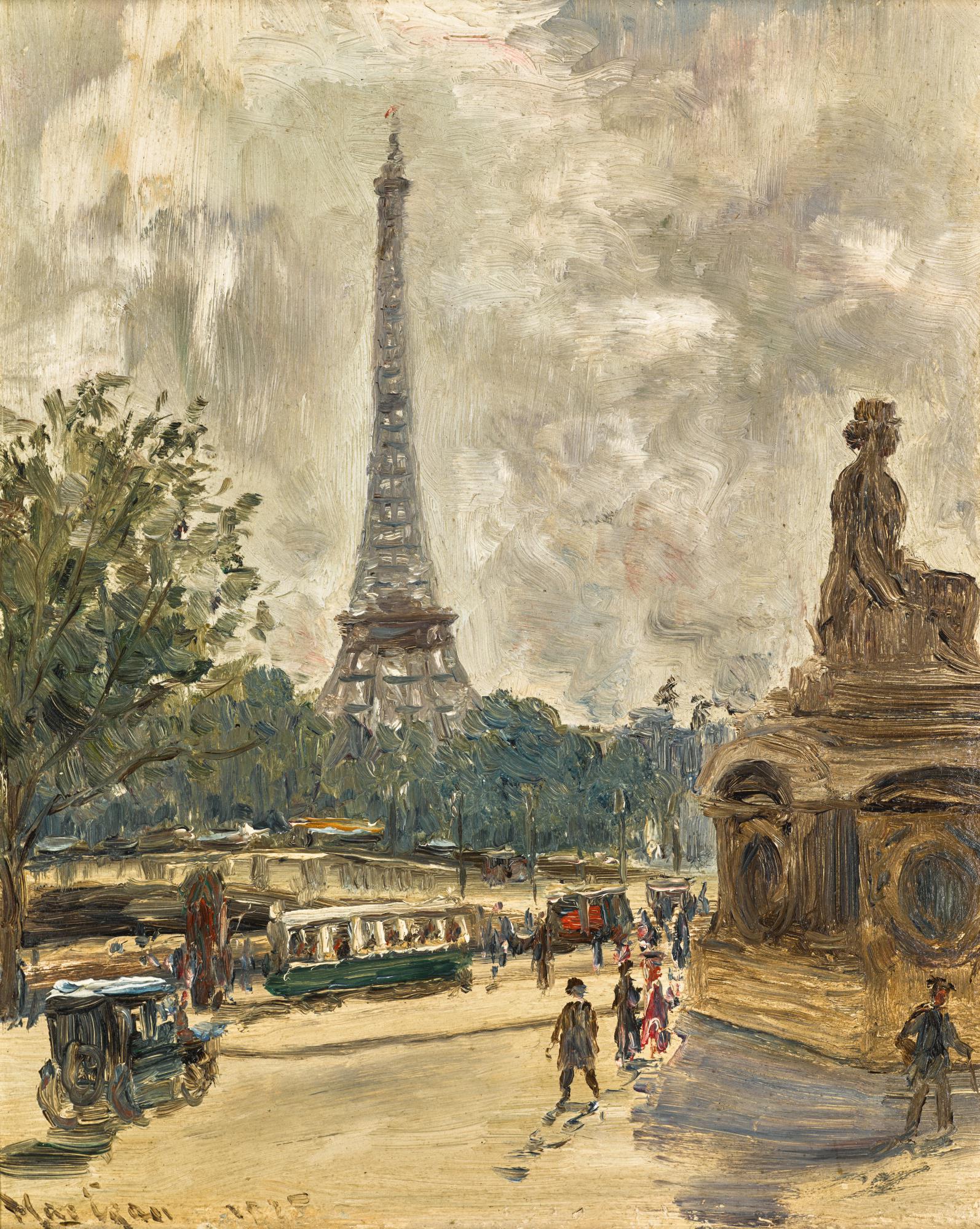 DARIUS JOSEPH MACEGAN | LA TOUR EIFFEL | Irish Art | British Pics ...