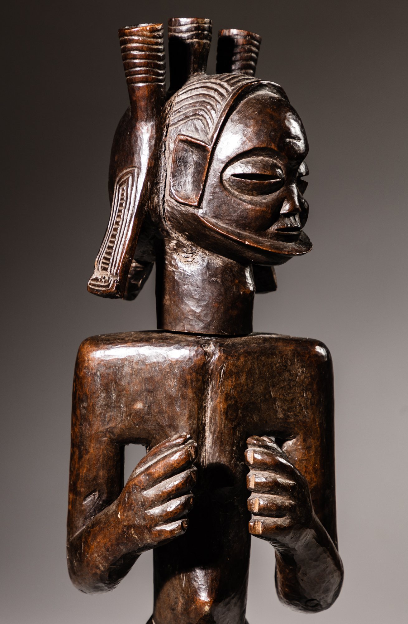 Statue, Tshokwe, Angola | Tshokwe Figure, Angola | Art d'Afrique, d ...