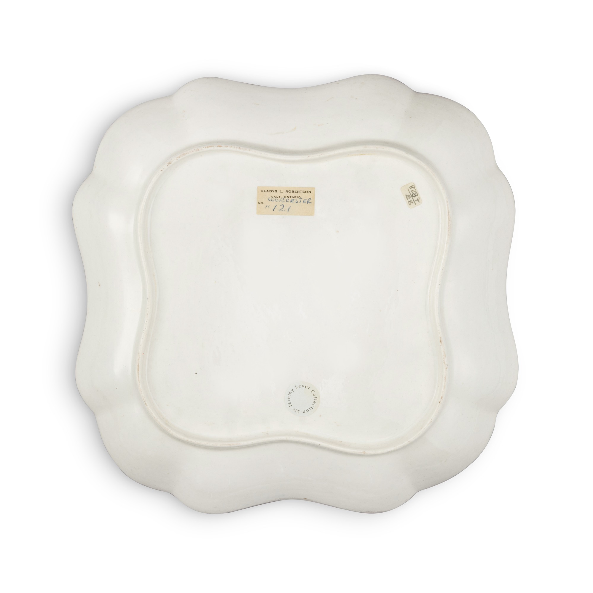 A Worcester Fable-Decorated Square Dish, Circa 1780 | Hyde Park ...