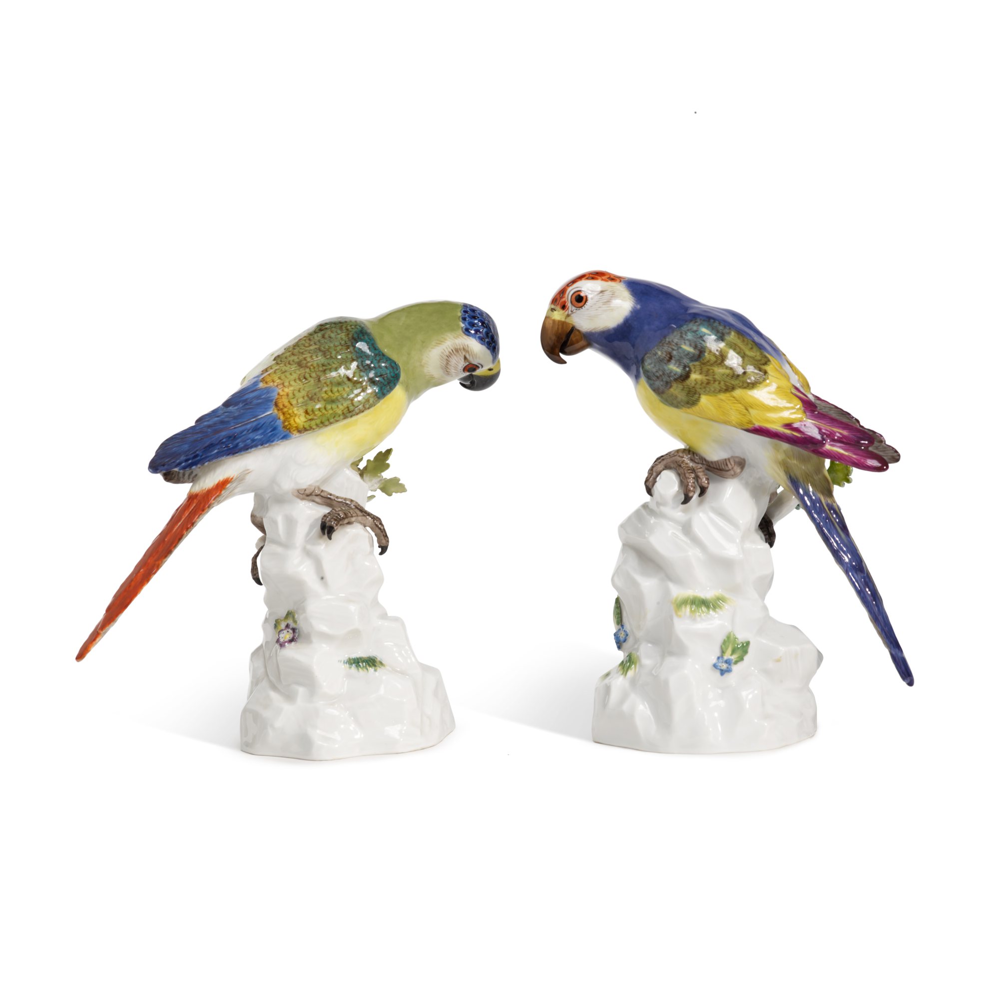 A Pair of Meissen Figures of Parrots, 20th Century | Dining IN: New ...