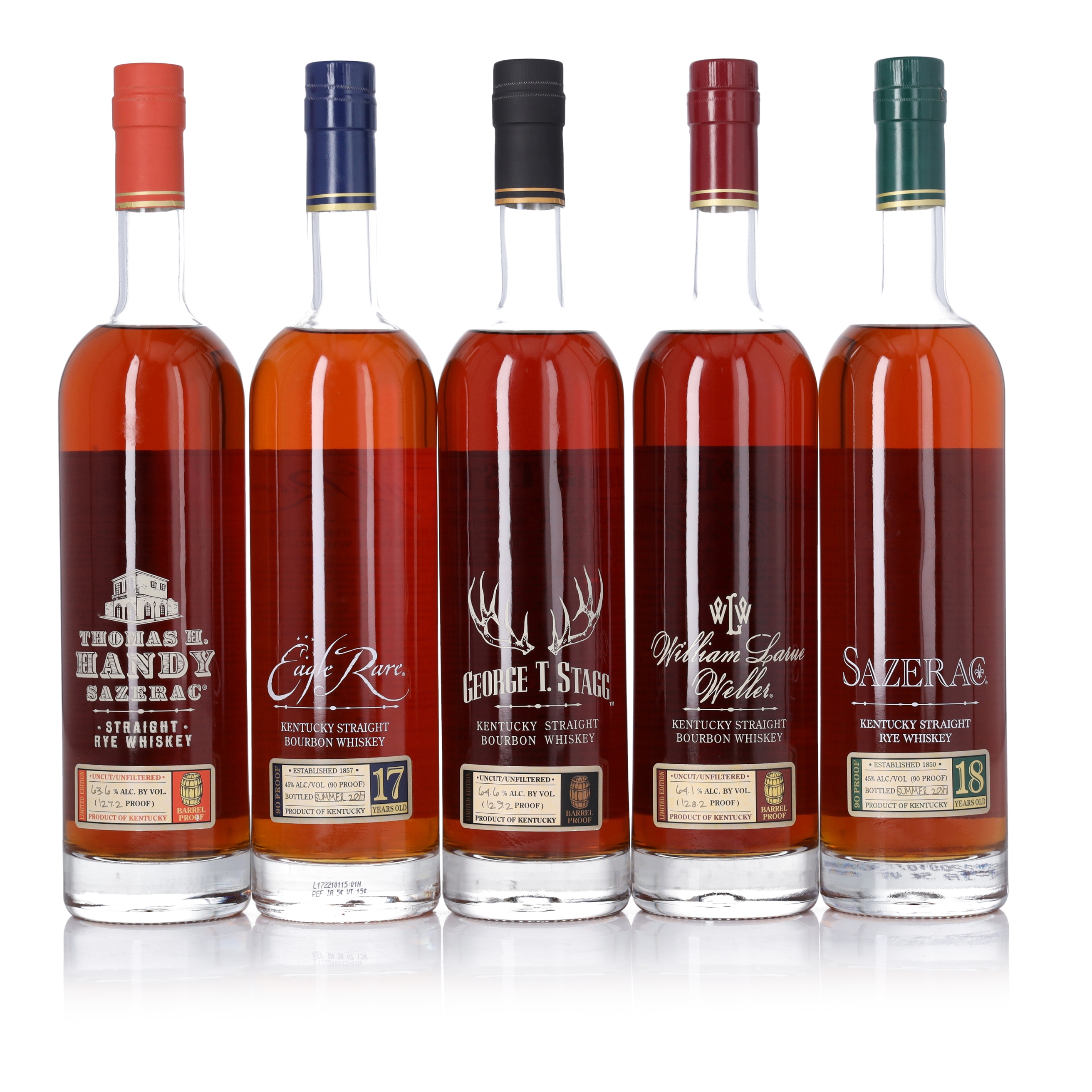 Buffalo Trace Antique Collection 2017 NV (5 BT 75cl) | Whisky & Whiskey ...