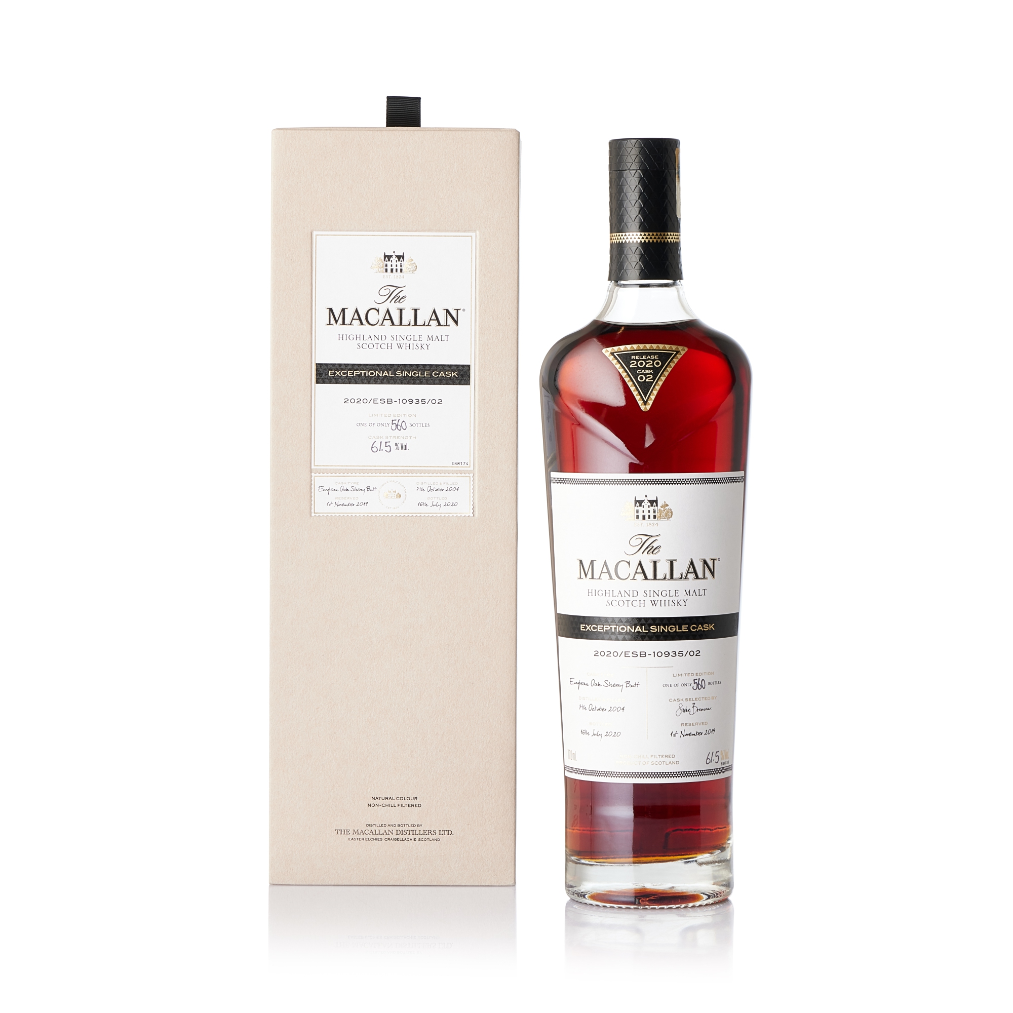 The Macallan Exceptional Single Cask 2020/ESB-10935/02 61.5 abv 2004 (1 BT70) | Finest and ...