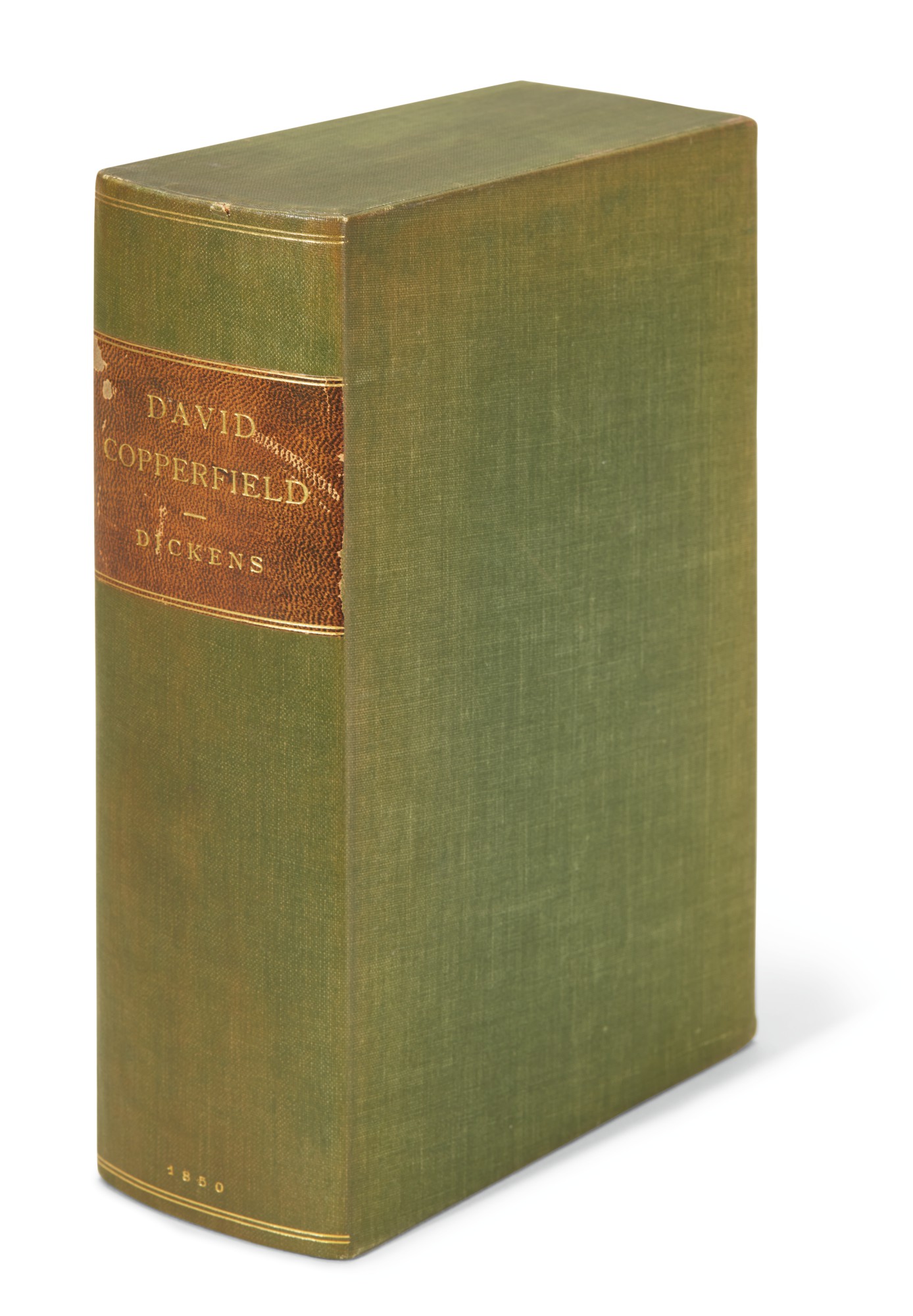 Dickens, David Copperfield, 1850, first edition in book form, bound ...