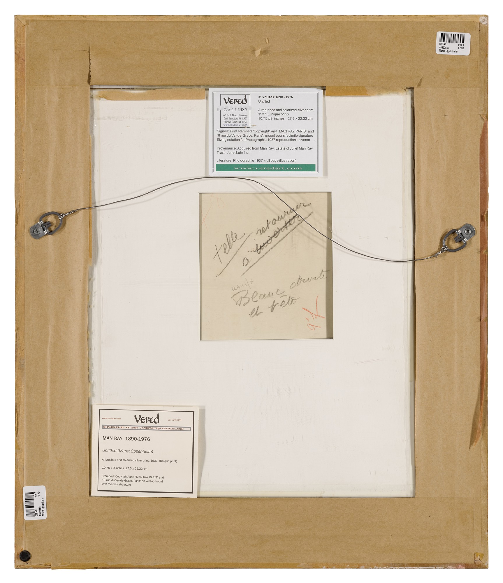 Solarized Nude Portrait | Photographs | 2022 | Sotheby's