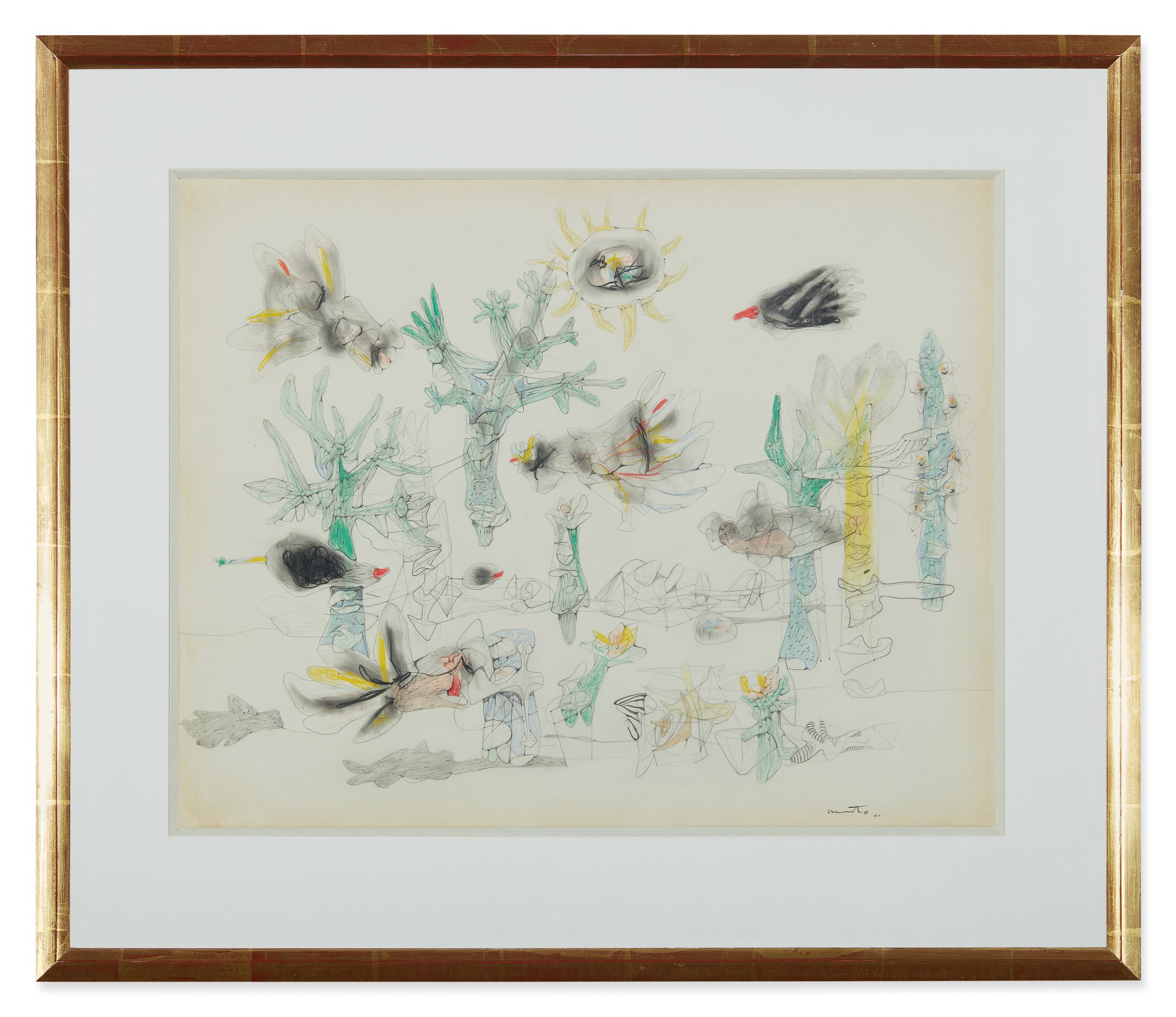 MATTA | UNTITLED | Impressionist & Modern Art Day Sale | | Sotheby's