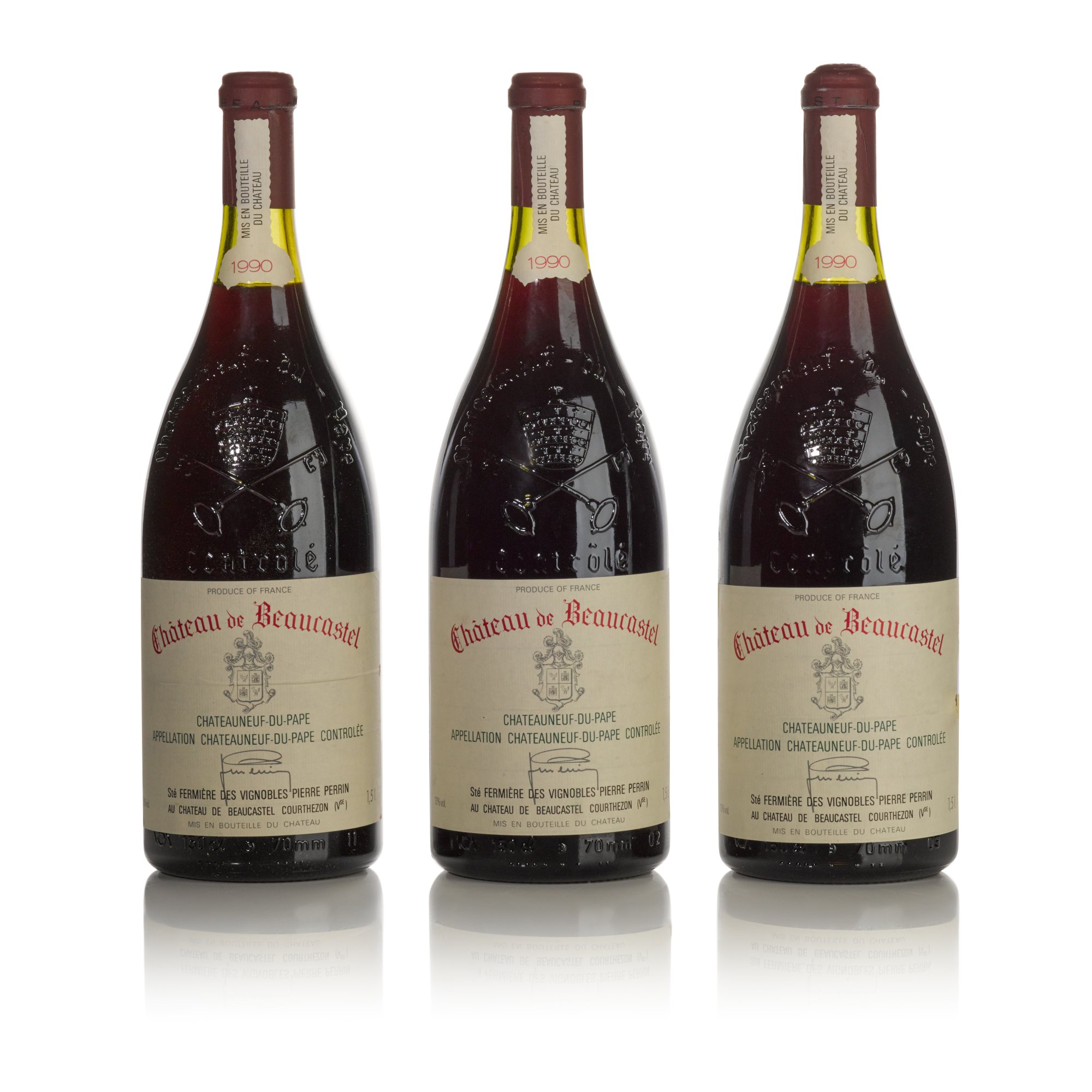 Château de Beaucastel Rouge 1990 (6 MAG) | The Adrian Bowden Collection ...