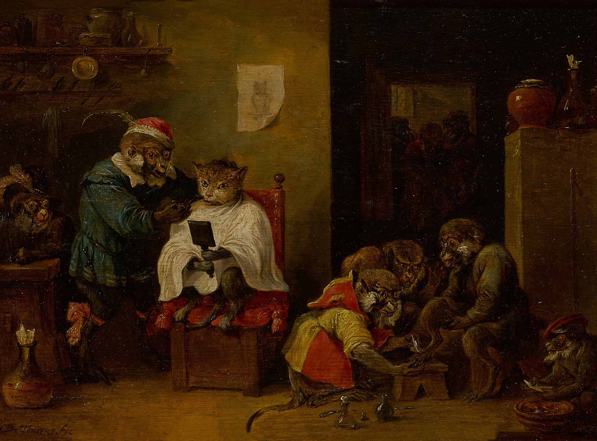 Monkey barber shop | Master Paintings | 2022 | Sotheby's