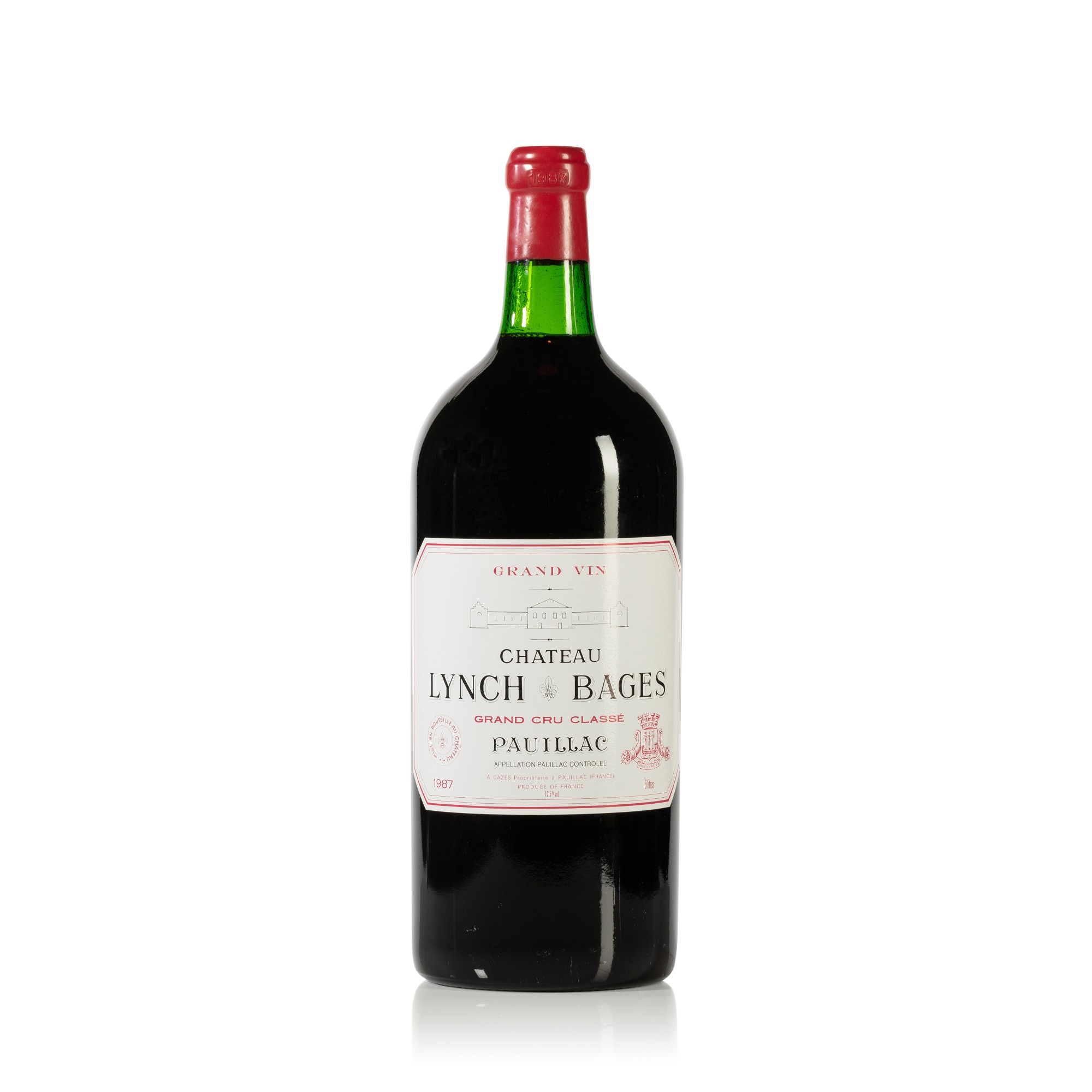 Château Lynch-Bages 1987 (1 JM50) | Four Centuries of Progress | A ...