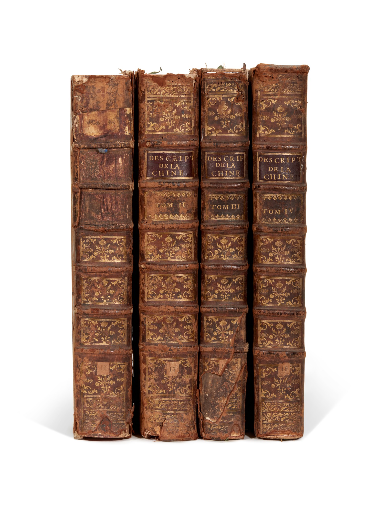 Du Halde | Description de l'empire de Chine, Paris, 1735, 4 volumes ...