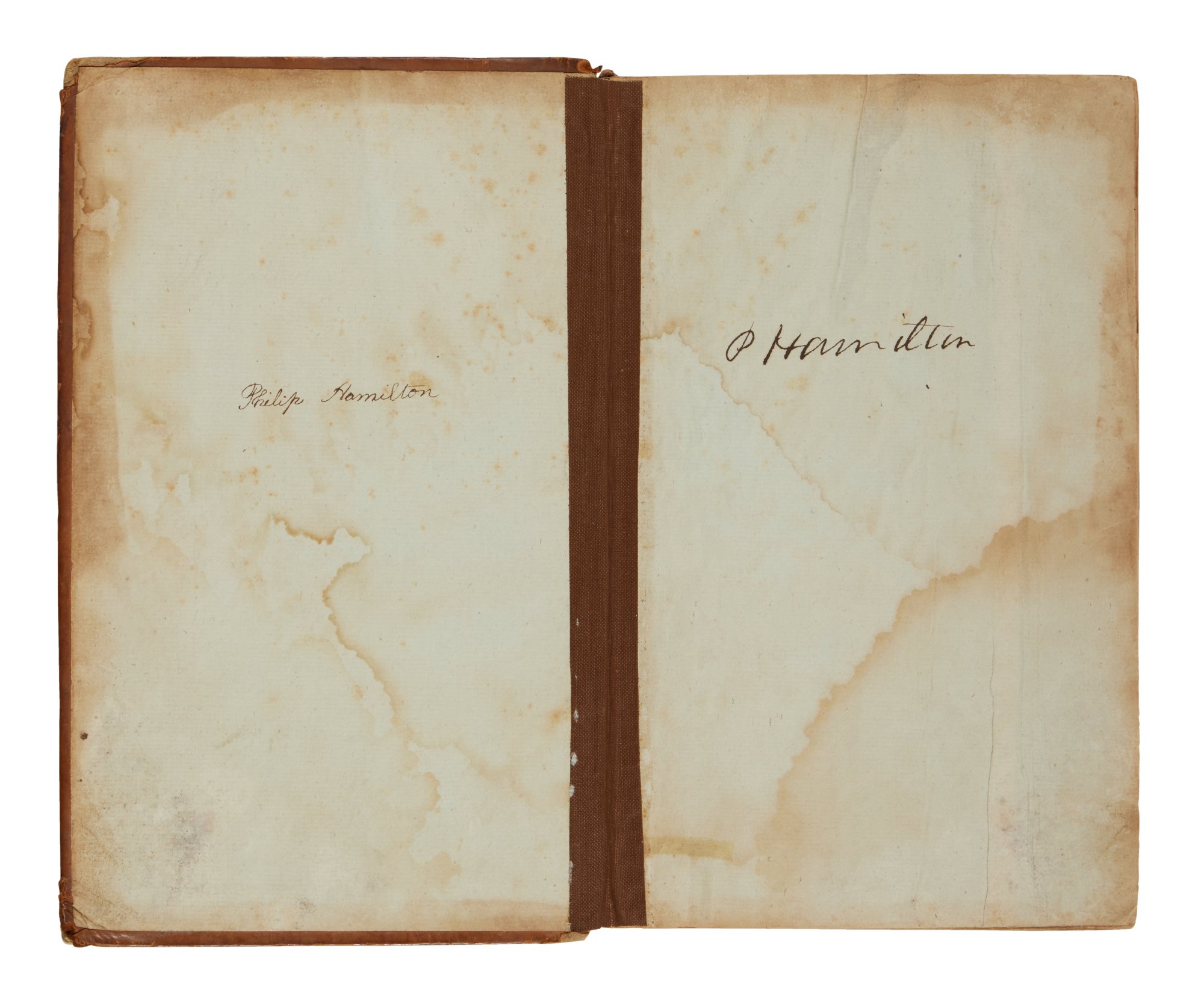 (Hamilton, Alexander) | A volume from Hamilton's library, also signed ...
