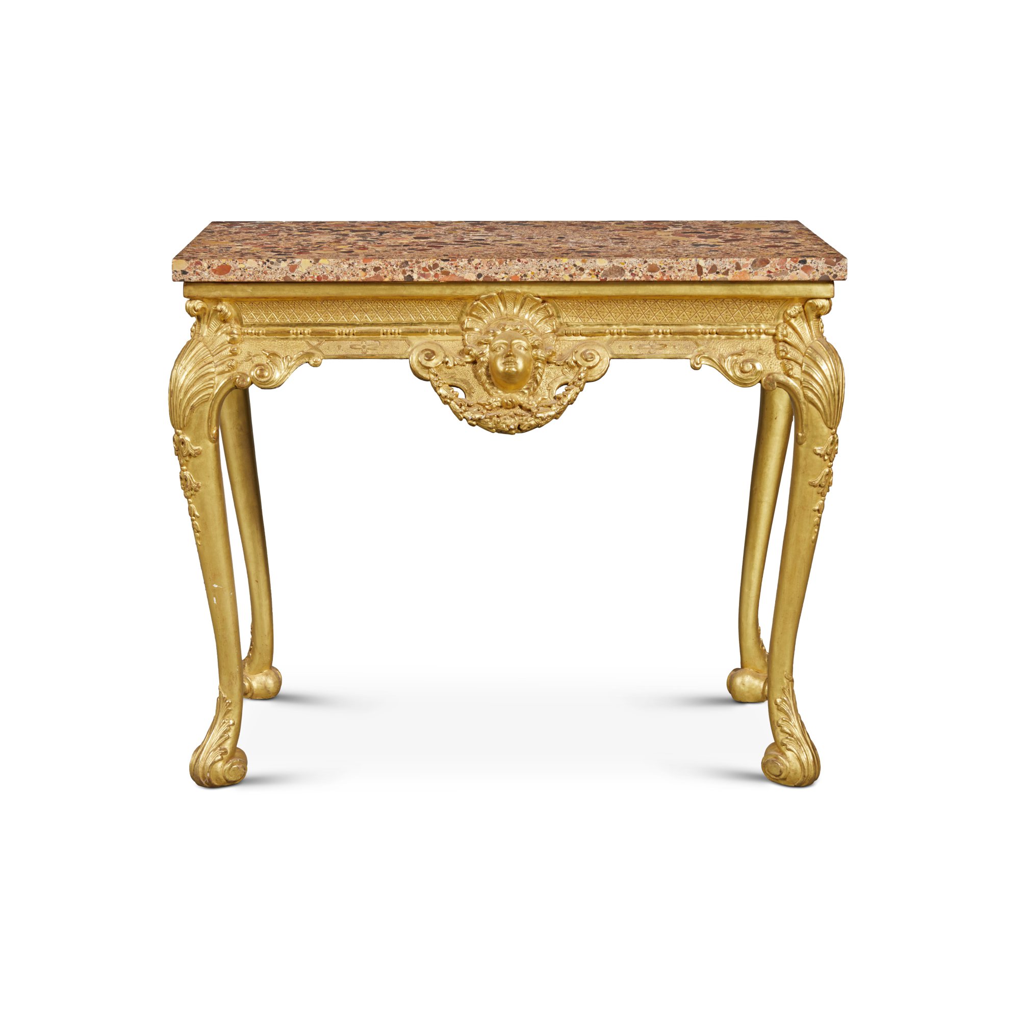 A George I Gesso Rectangular Center Table, Circa 1720 | Collecting ...