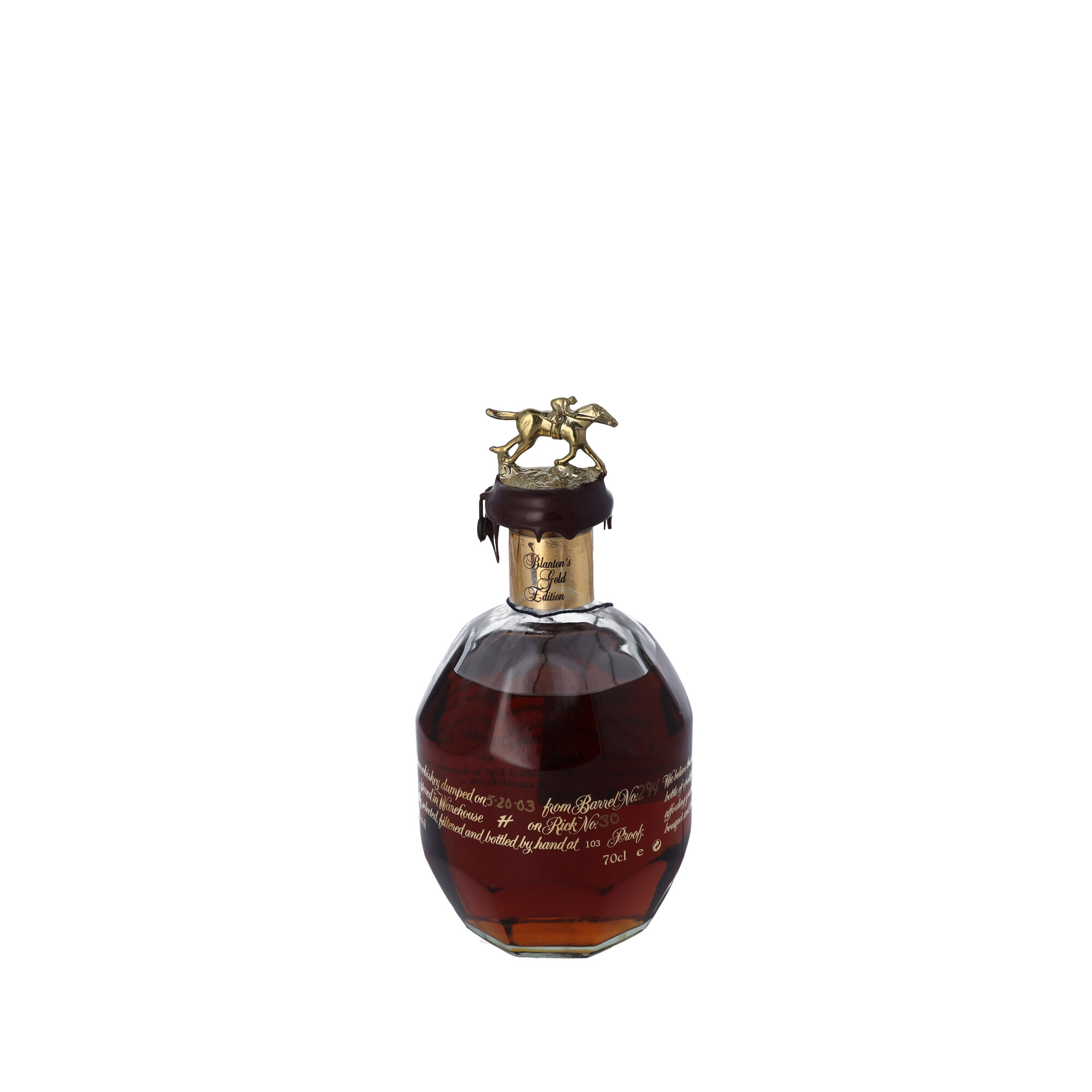 Blanton's Gold Edition Single Barrel 103 proof NV (1 BT70) | Rare ...