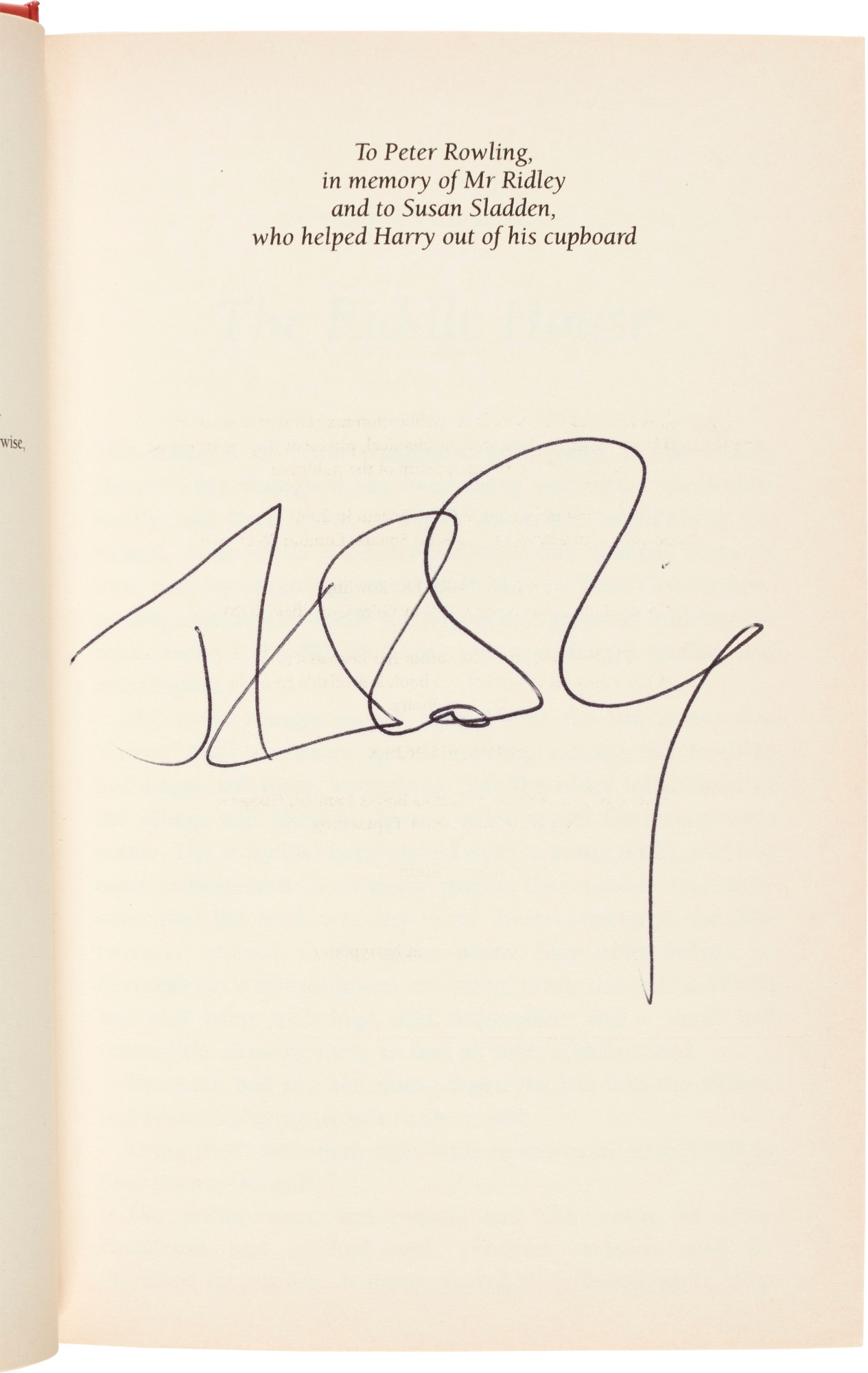 J.K. Rowling | Harry Potter and the Goblet of Fire, 2000, first edition ...