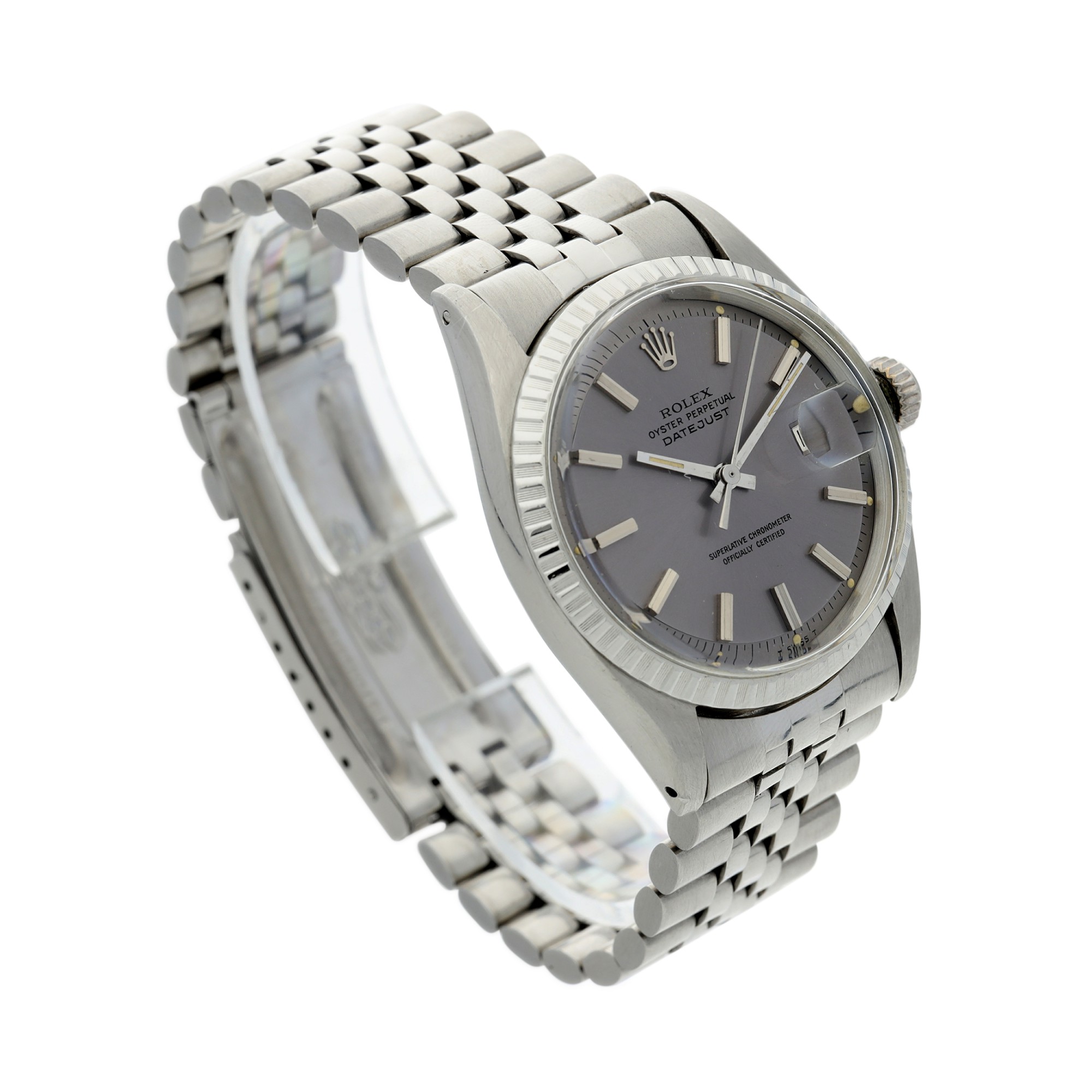 ROLEX | REFERENCE 1603 DATEJUST A STAINLESS STEEL AUTOMATIC WRISTWATCH ...