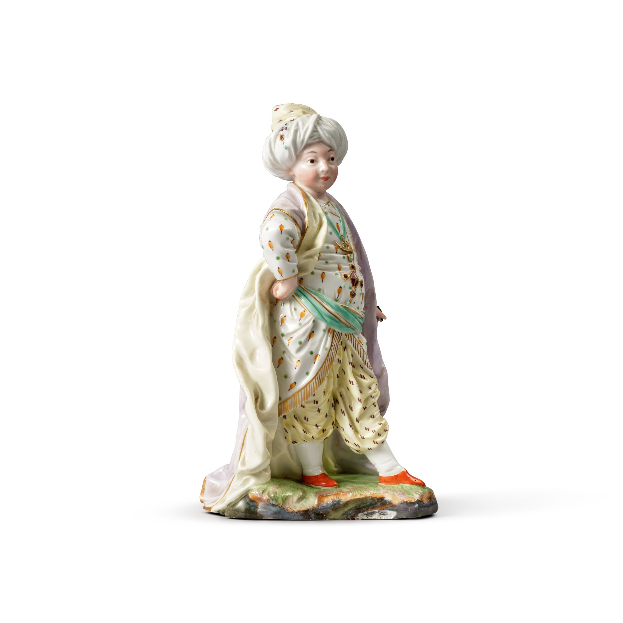 A Höchst Figure of a Child dressed as a Sultan, Circa 1770 | Design 17/ ...