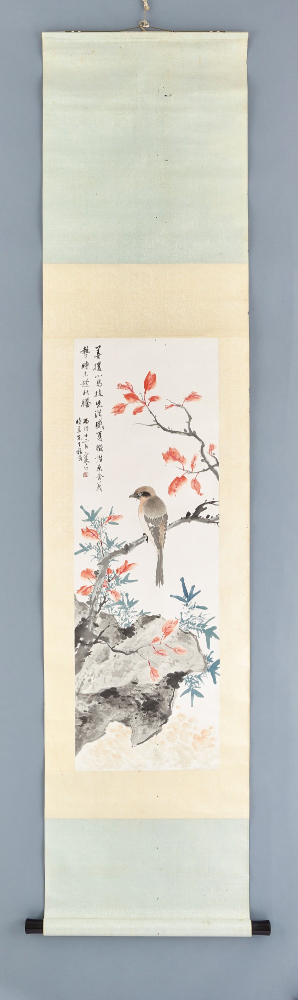 Jiang Hanting 江寒汀 | Bird And Autumn Leaves 霜葉秋聲 | Fine Chinese ...