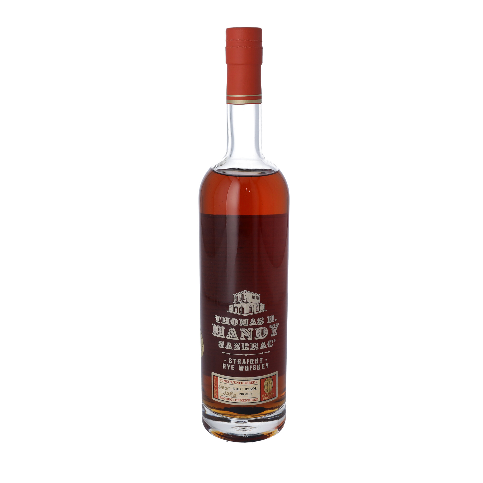 Thomas H. Handy Rye 2009 Release 129 proof NV (1 BT75) | Rare Bourbon ...