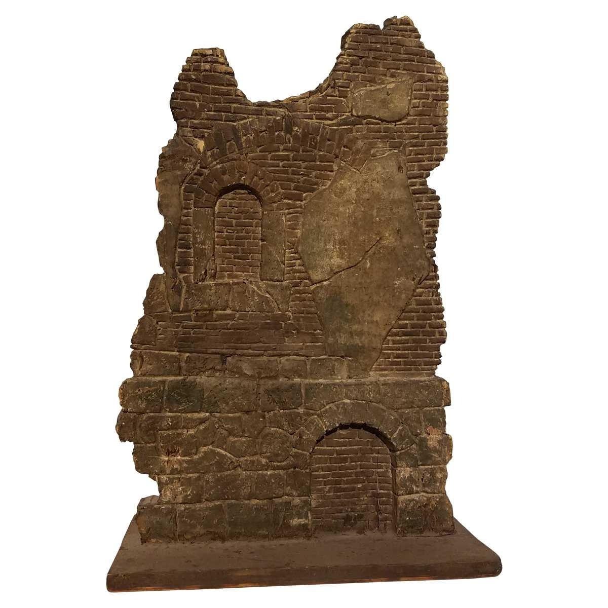 Antique Georgian Style Miniature Wood Model Of Ruins Available For ...