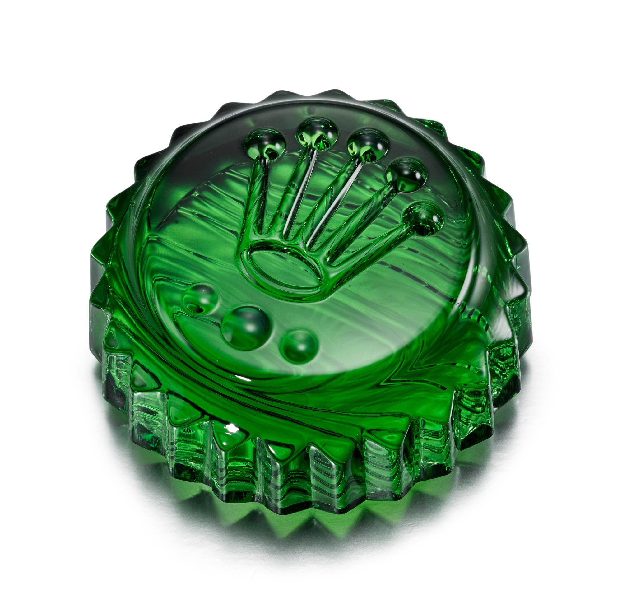 ROLEX | A CRYSTAL PAPERWEIGHT, CIRCA 2006 | Watches Online | Watches ...