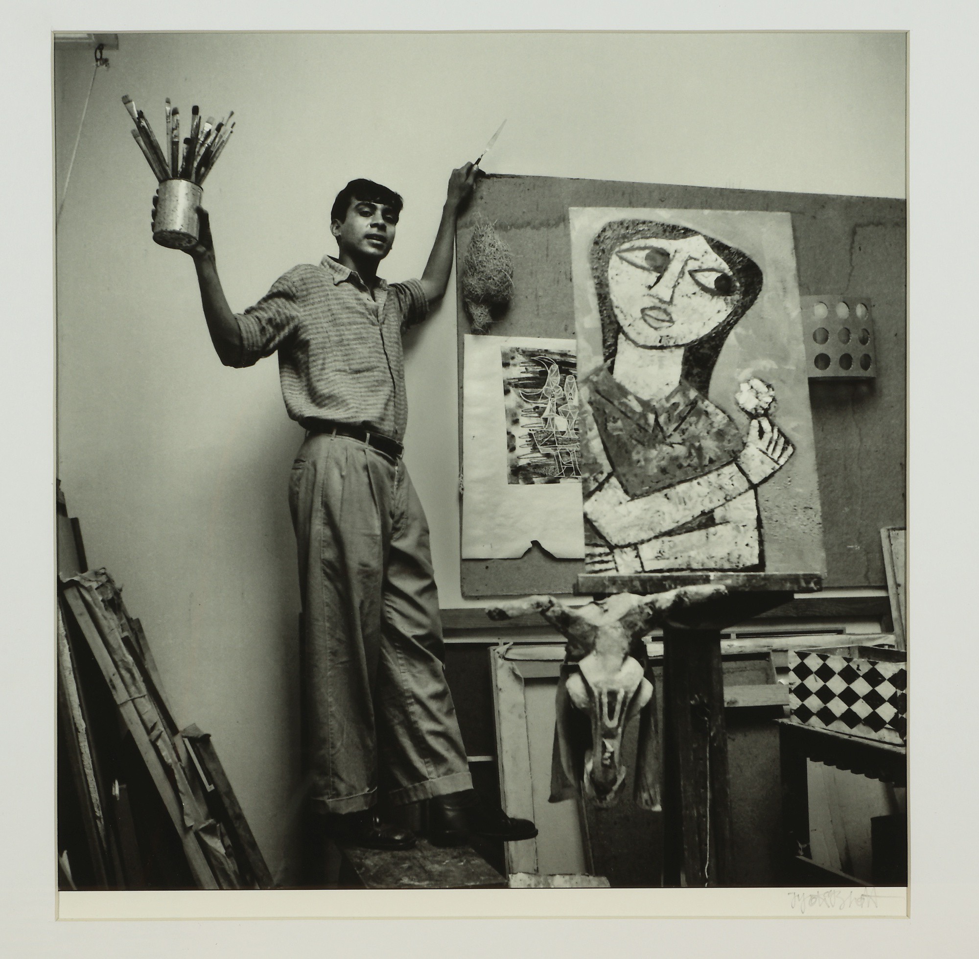JYOTI BHATT | UNTITLED (ELEVEN ICONIC PHOTOS OF ARTISTS) | Modern and ...