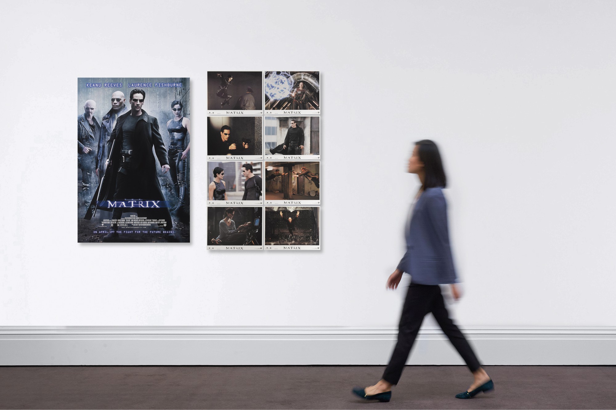 The Matrix (1999), poster and set of 8 lobby cards, US | Original Film ...