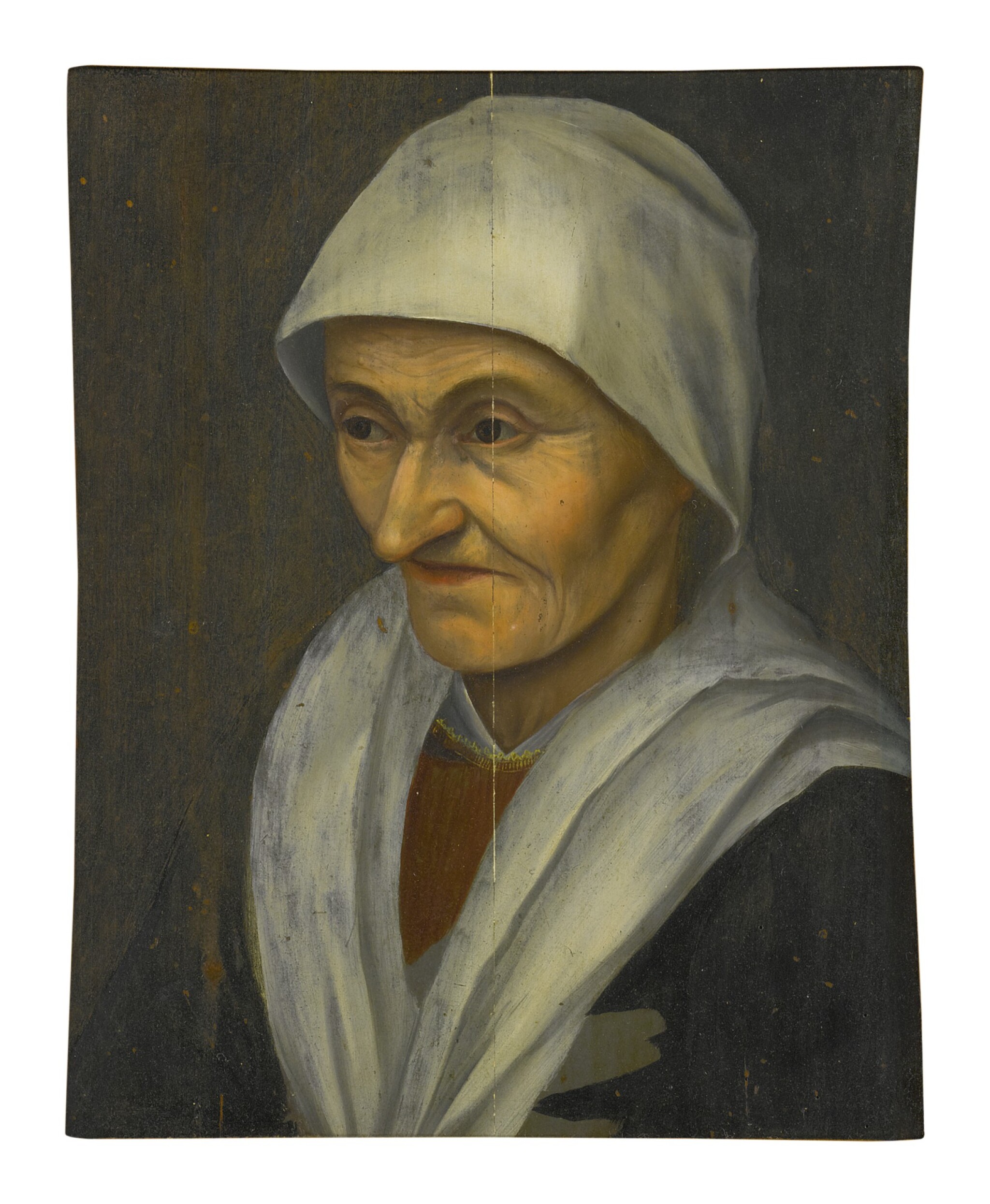 Sold Without Reserve Manner Of Pieter Bruegel The Elder Portrait Of A Peasant Woman Half