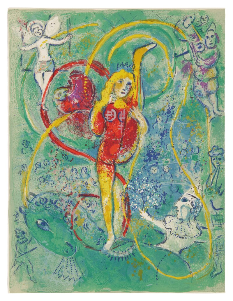 Marc Chagall The Circus M 490 527 See C Bks 68 Chagall Online