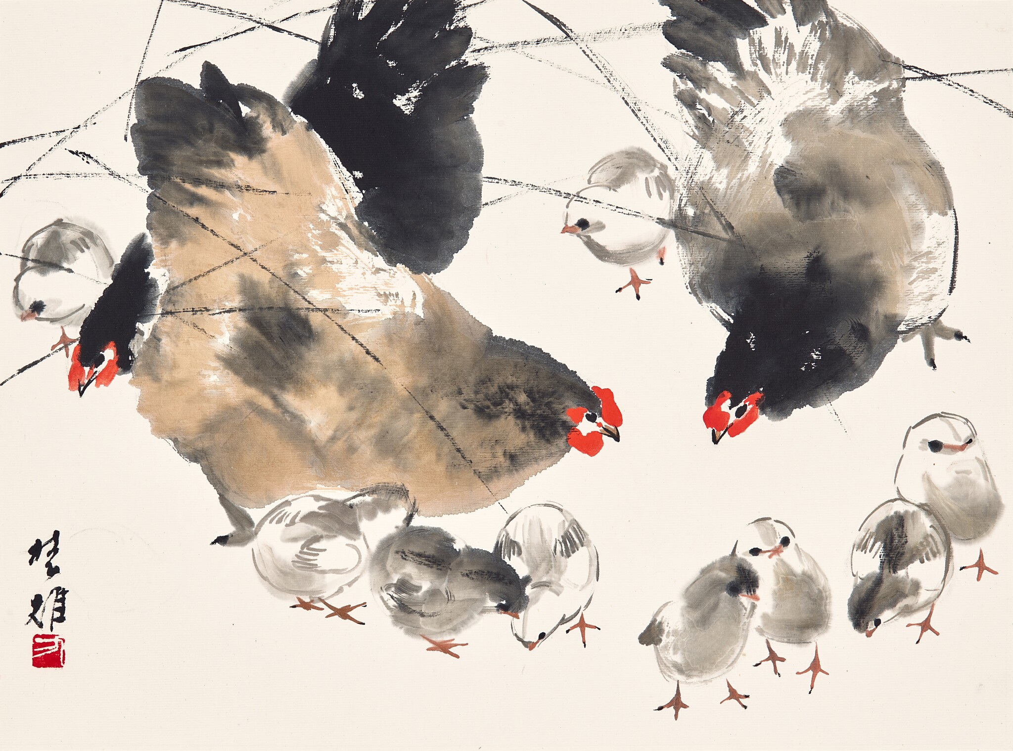 方楚雄 動物冊 │Fang Chuxiong, Animals | Fine Chinese Paintings | 2022 | Sotheby's