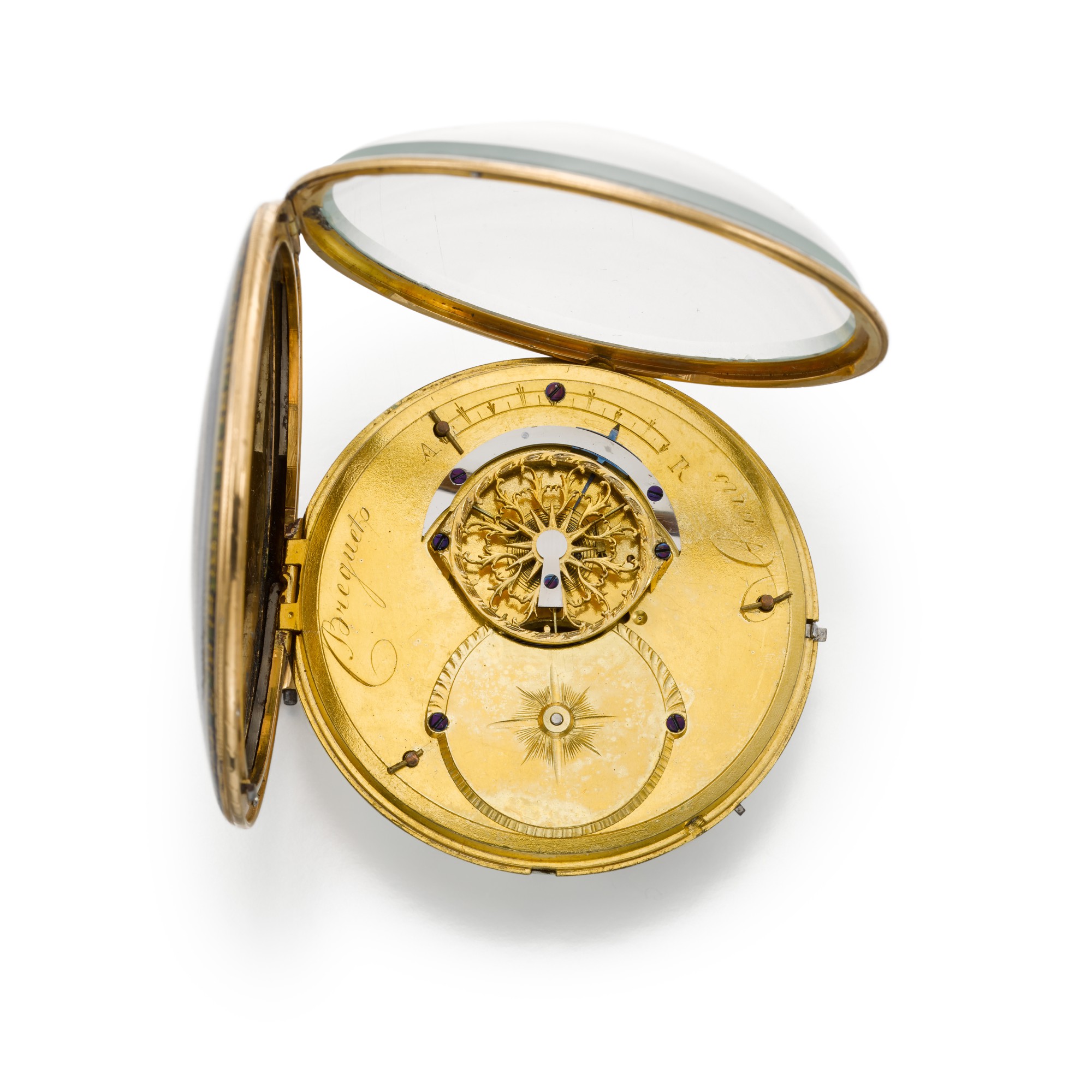 Gold And Enamel Centre Seconds Watch, Circa 1800 | Fine Watches ...