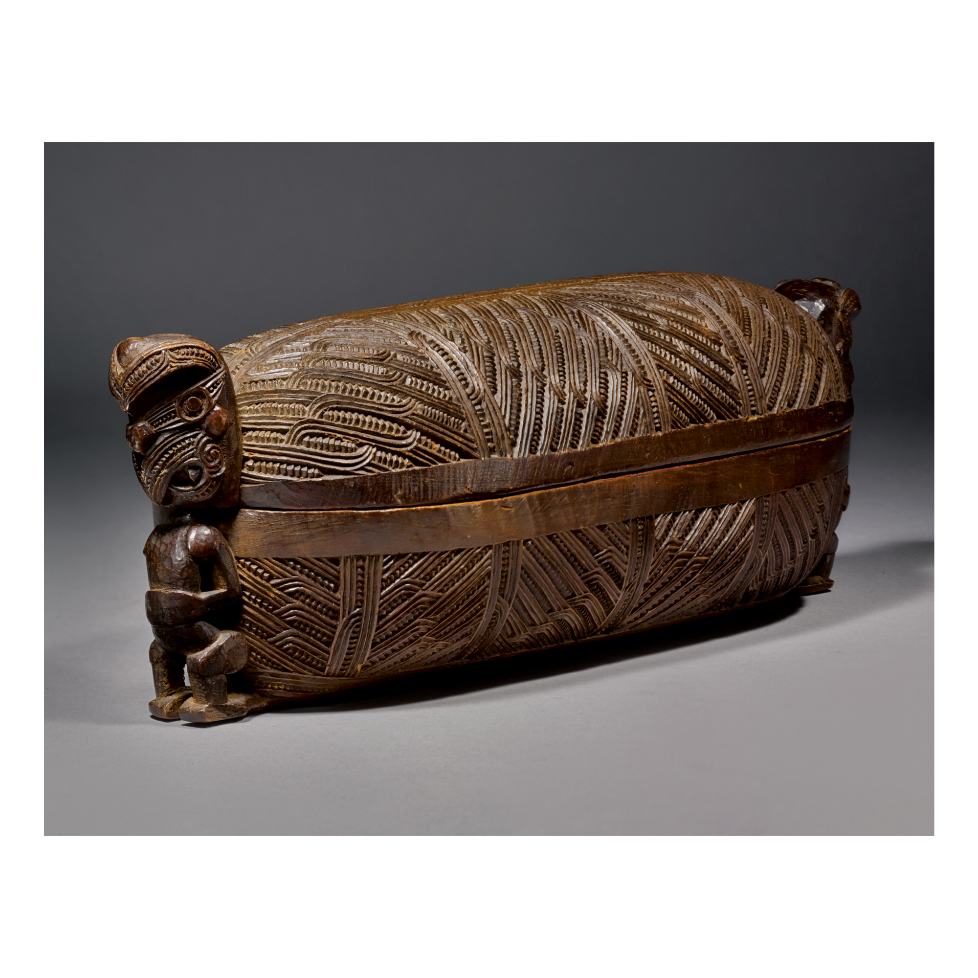 MAORI TREASURE BOX (WAKA HUIA) | Pacific Art from the Collection of ...