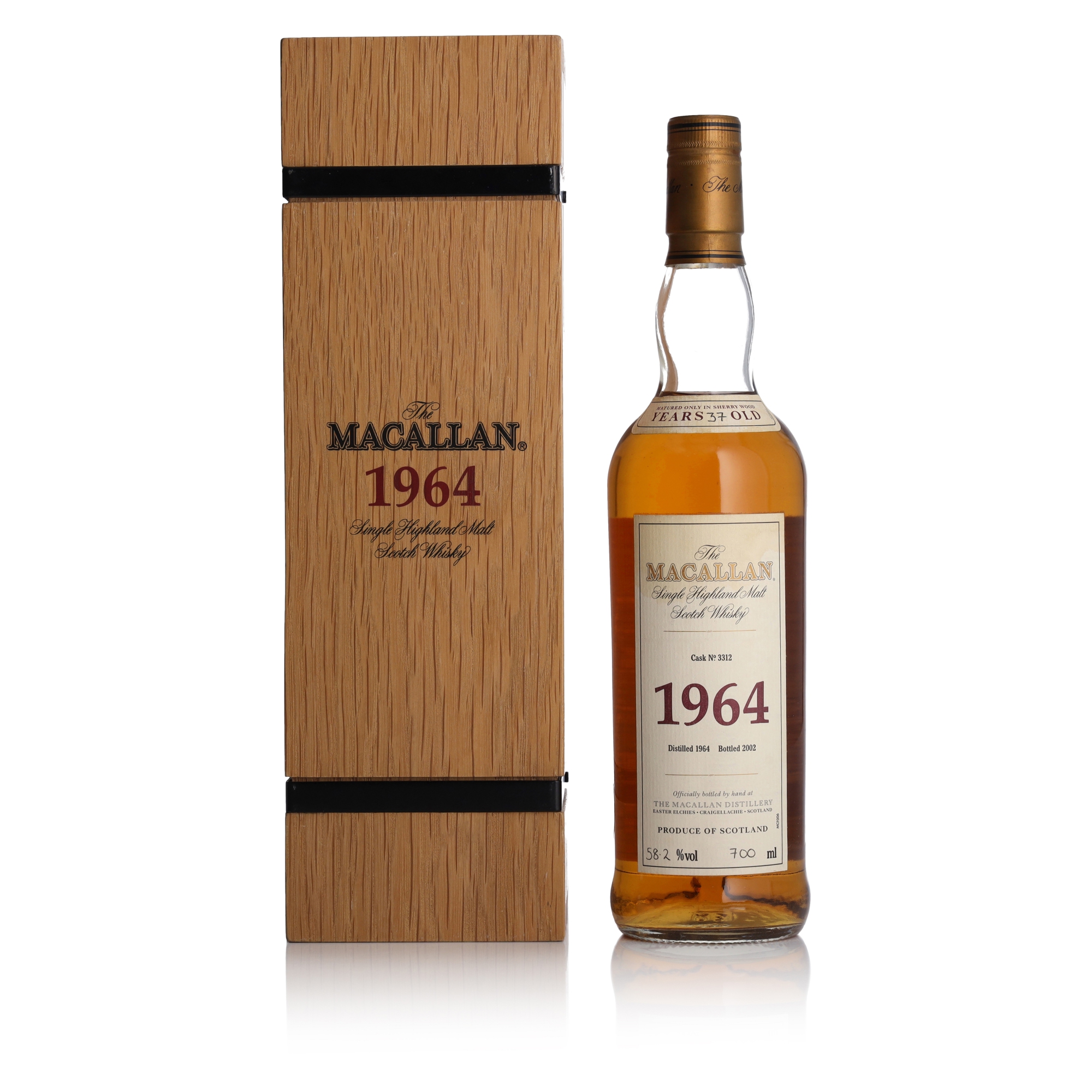 The Macallan Fine & Rare 37 Year Old 58.2 abv 1964 (1 BT 70cl) | Whisky & Whiskey | Fine Scotch ...