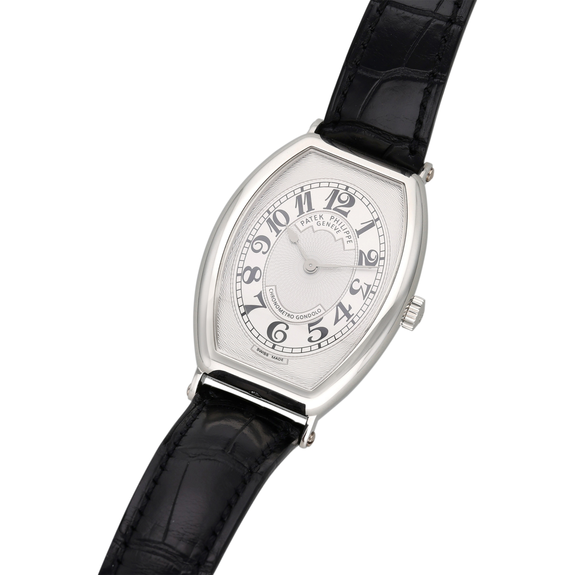 Reference 5098 Chronometro Gondolo | A platinum tonneau shaped ...