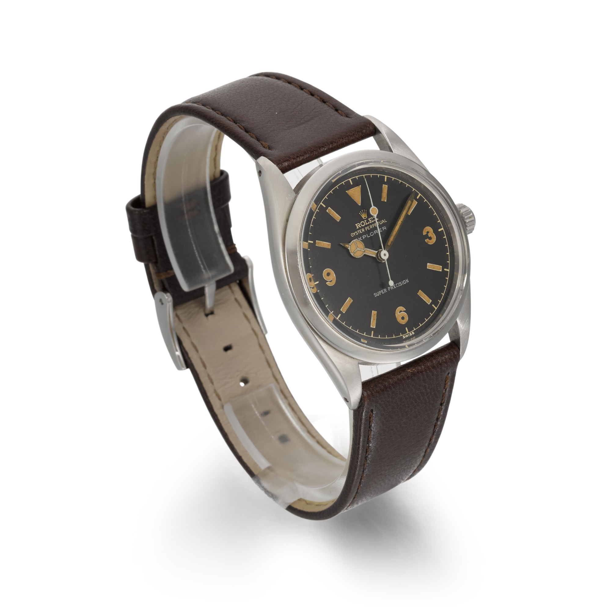 ROLEX | EXPLORER, REF 5504, STAINLESS STEEL WRISTWATCH, CIRCA 1958 ...