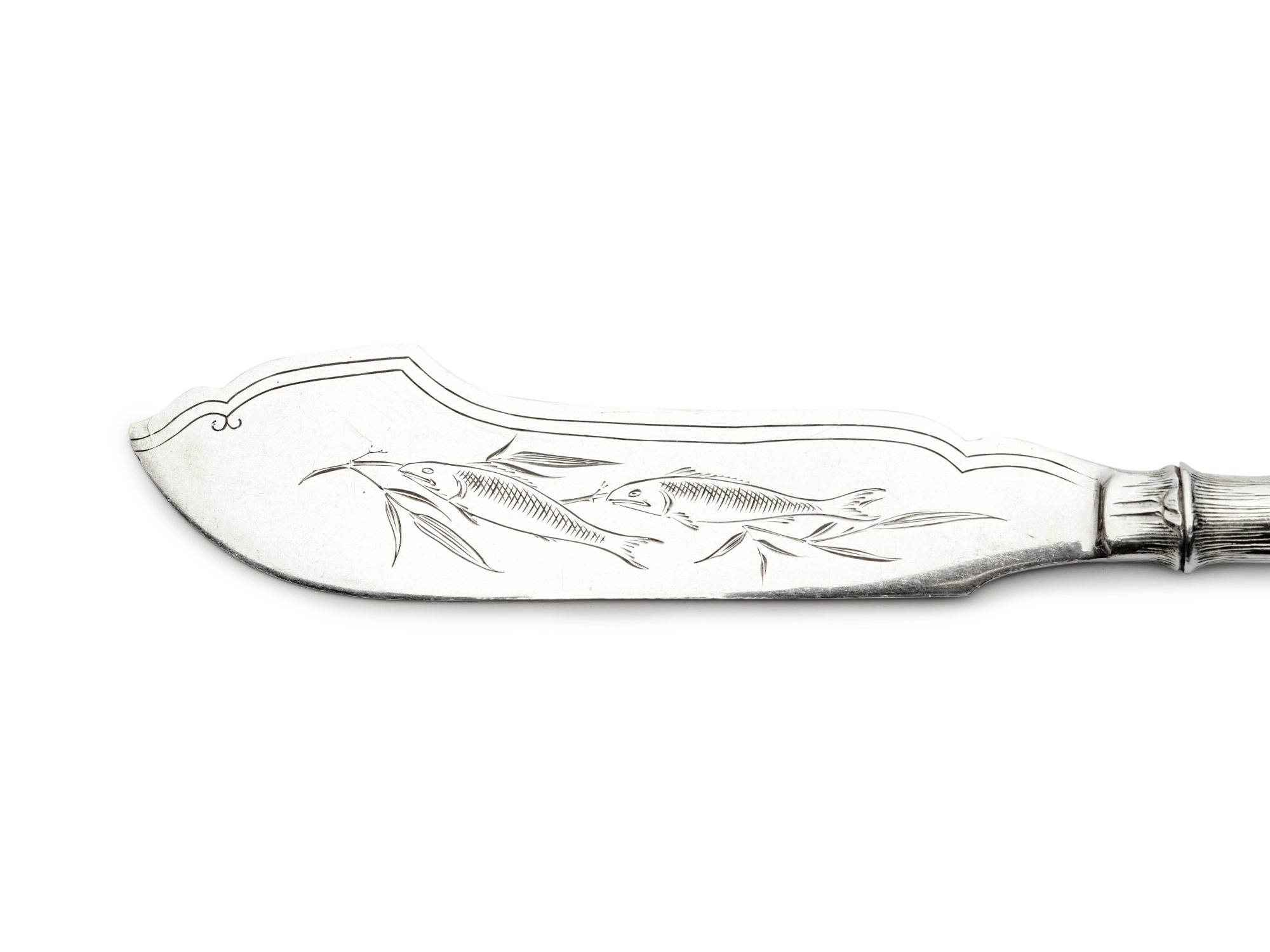 A Japanese Export Silver Bamboo Pattern Flatware Service, Musashiya ...