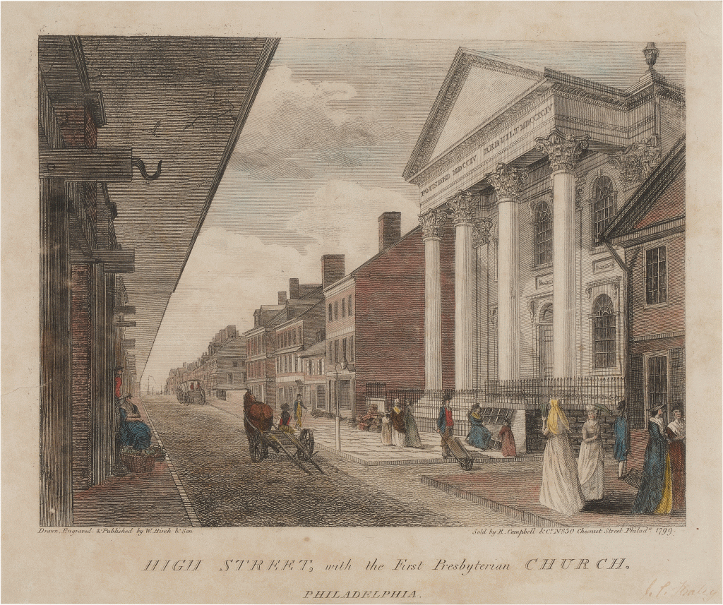 A Group of Eleven Prints depicting Philadelphia and environs ...