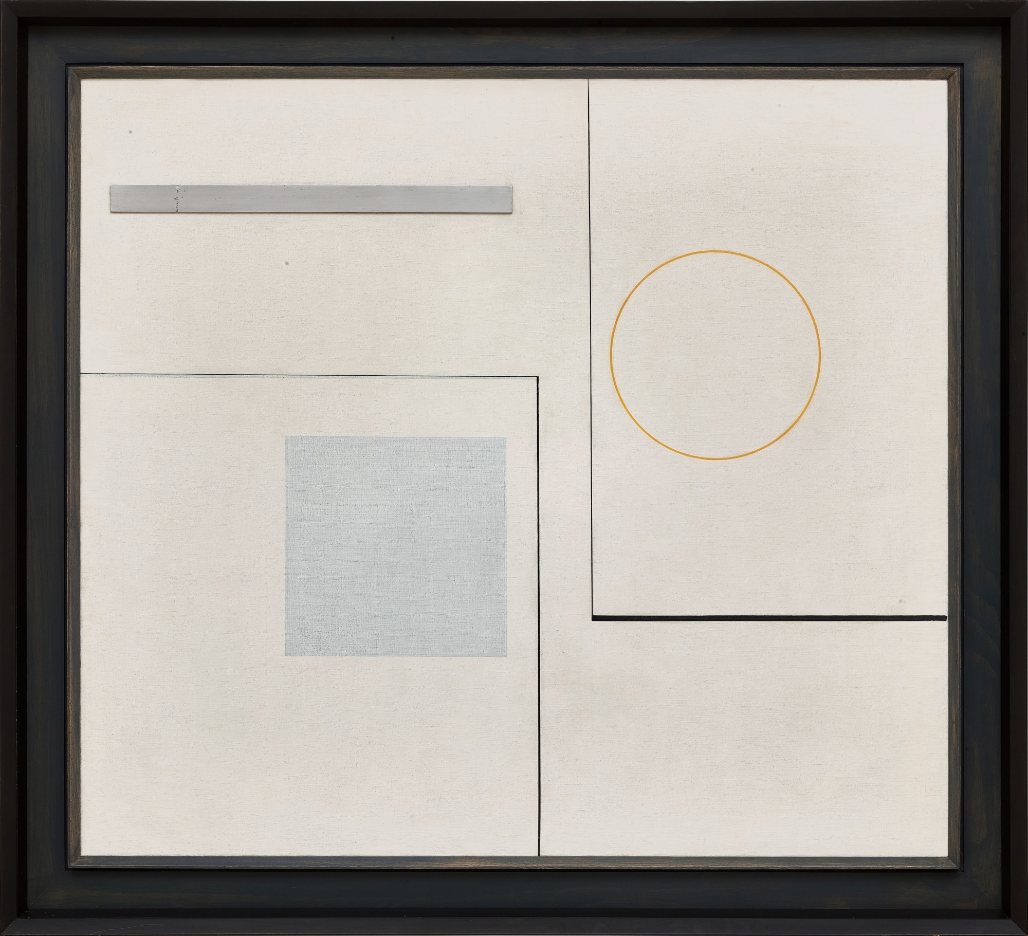 Richard Lin 林壽宇 | Painting Relief Square, Circle, Aluminium Strip 繪畫浮雕 ...