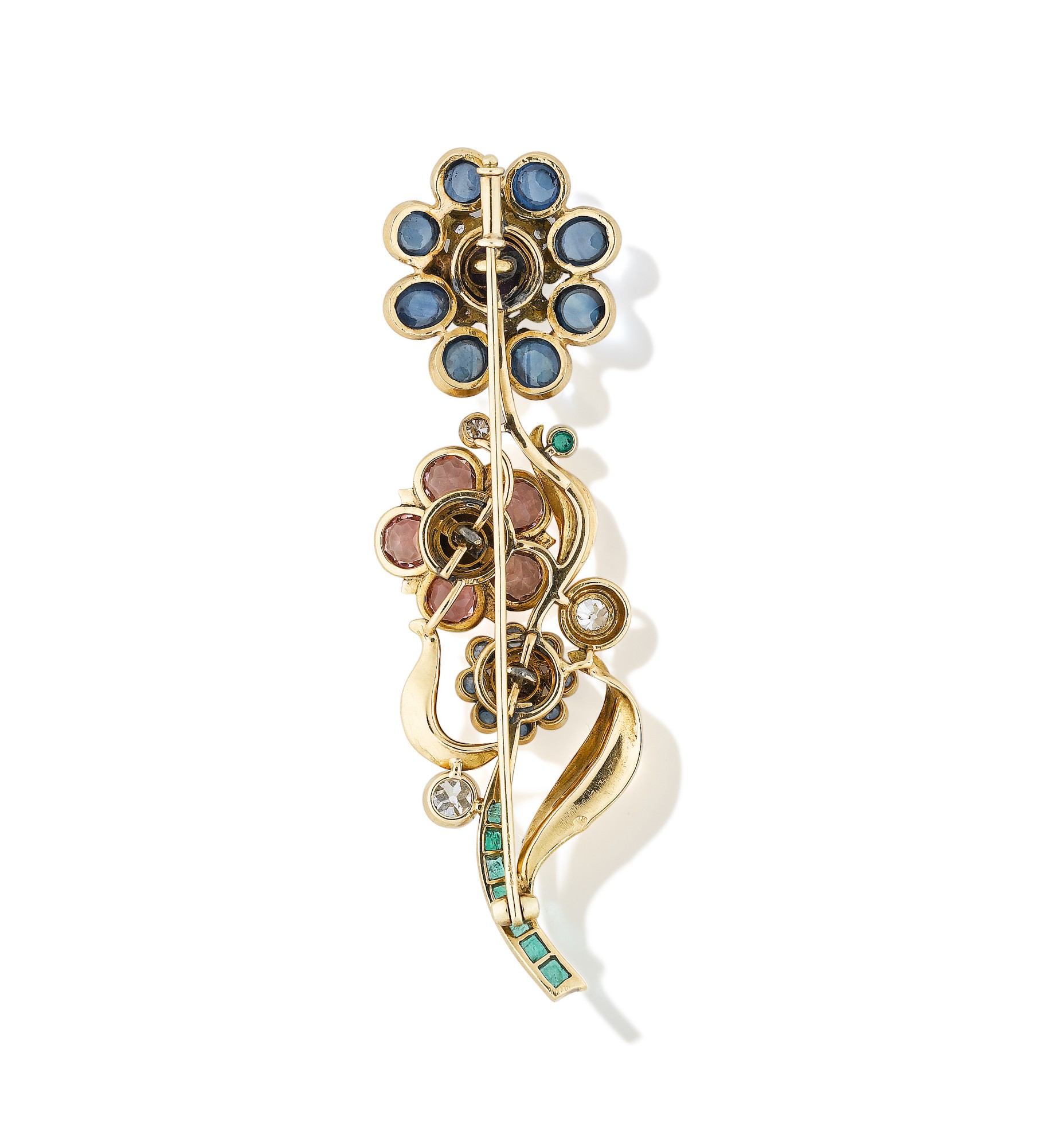 Broche fleurs | Flower brooch | Fine Jewels Online | 2022 | Sotheby's