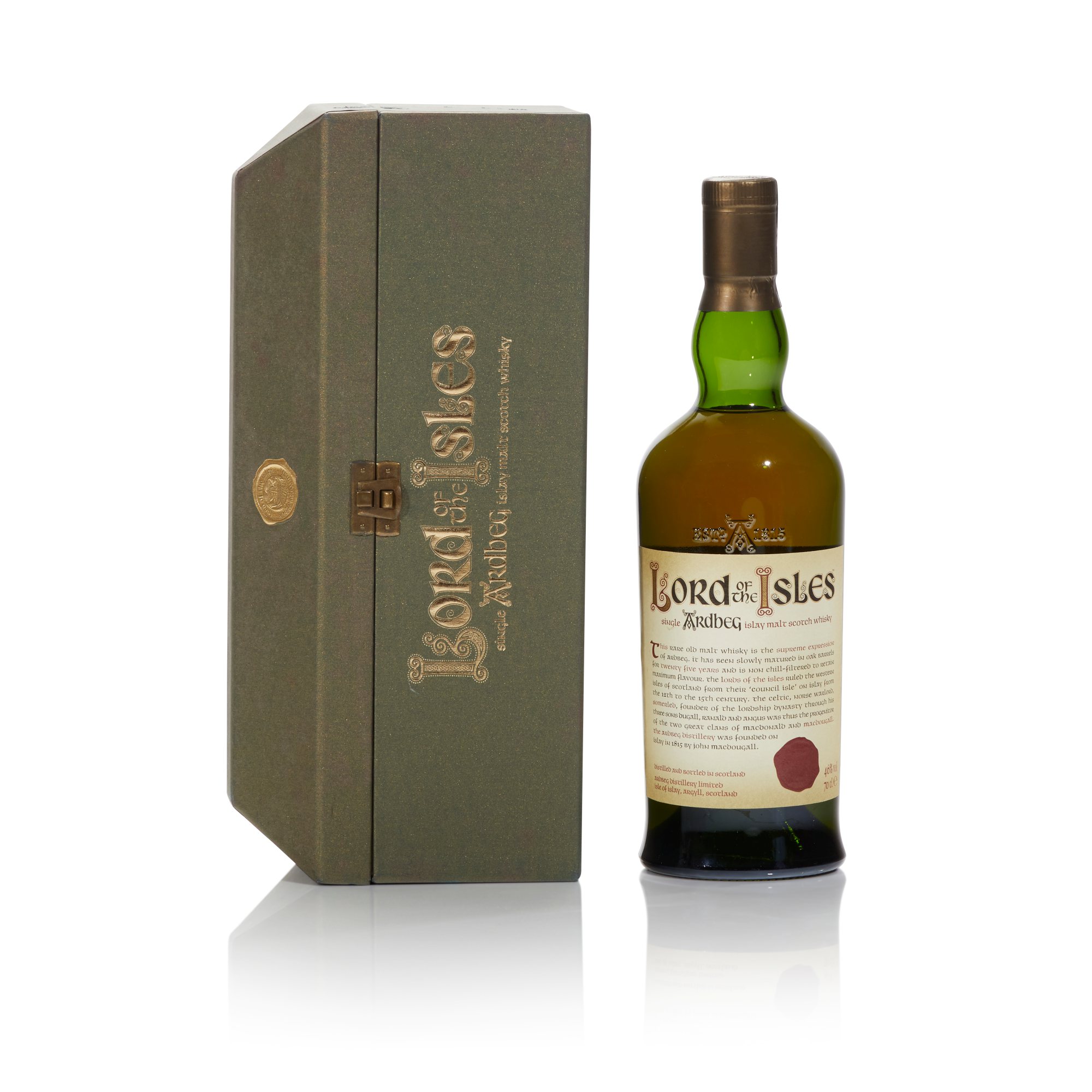 Ardbeg Lord Of The Isles 25 Year Old 46.0 abv NV (1 BT70) | The ...