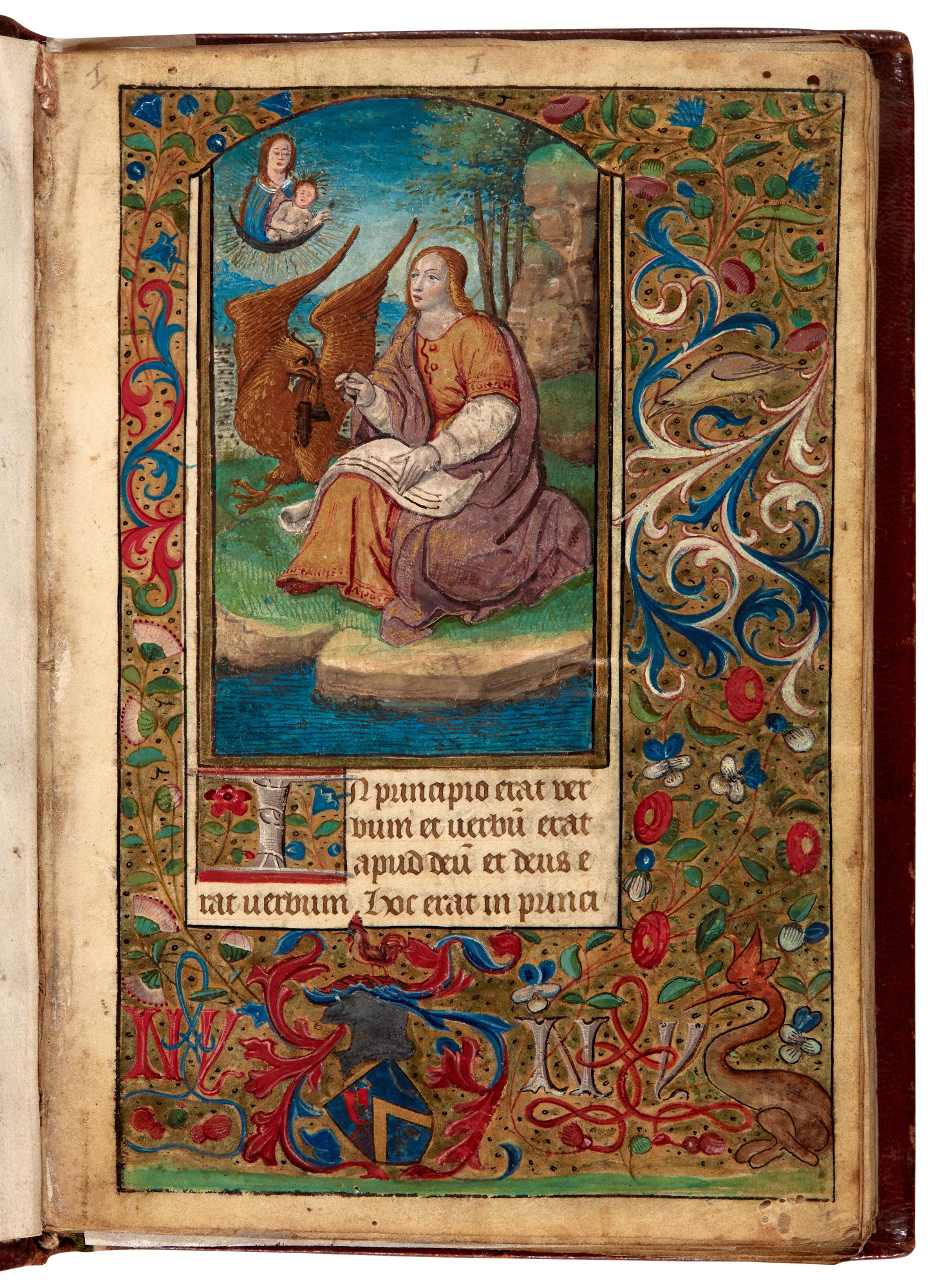 Book of Hours, Use of Reims, illuminated manuscript on vellum [France ...