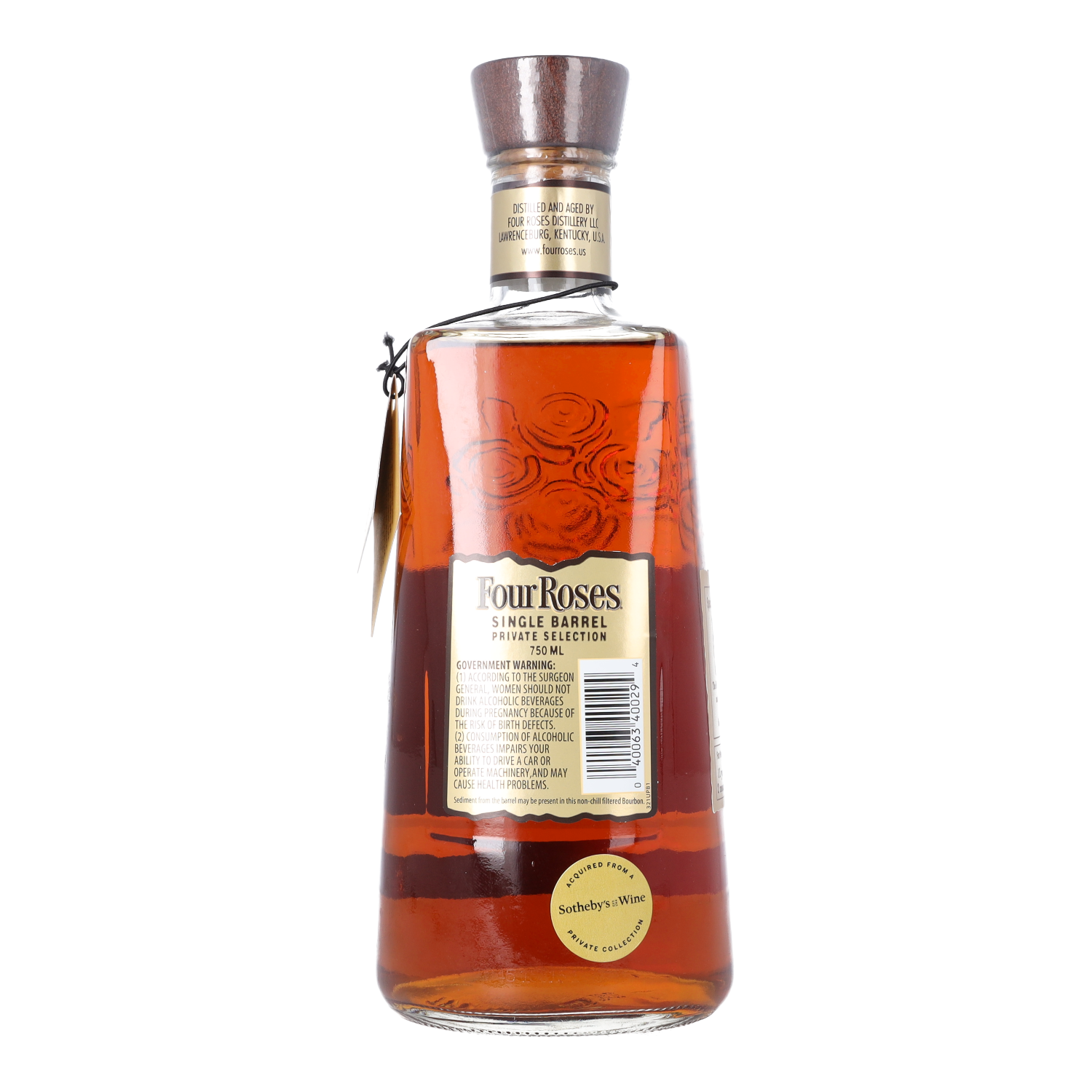 Four Roses Single Barrel Private Selection 59.3 abv NV (1 BT75 ...