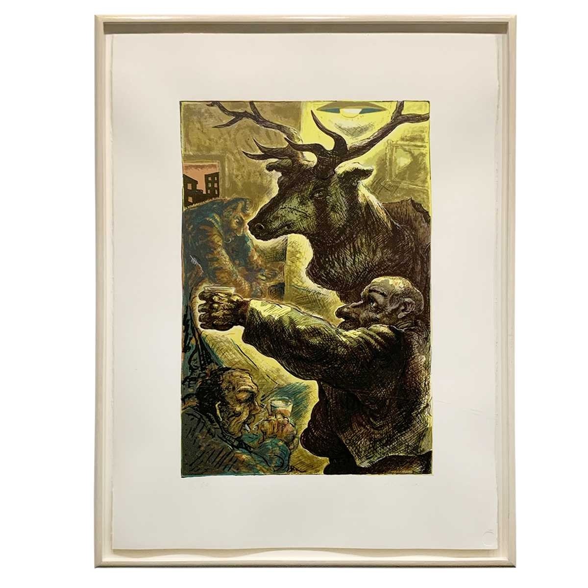 Peter Howson, O.B.E. Vintage Stag Available For Immediate Sale At Sotheby’s