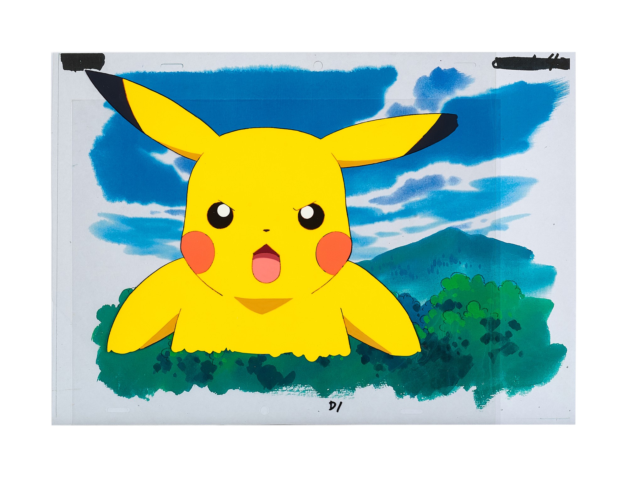 POKEMON BY OLM 寵物小精靈 by OLM | PIKACHU ANIMATION CEL 皮卡丘動畫手稿 ...