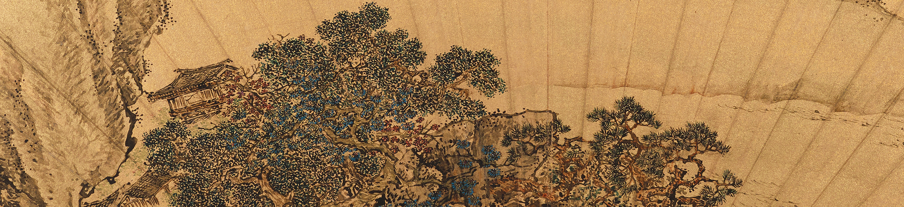 Painting and Calligraphy on fans from the Xiao Wan Liu Tang Collection ...