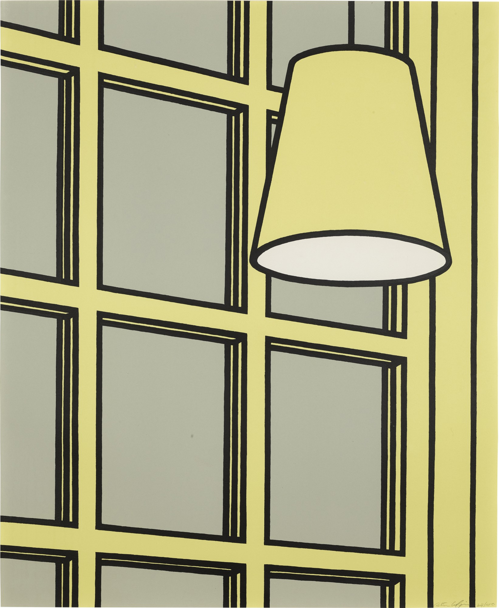 PATRICK CAULFIELD R.A | INTERIOR: MORNING (C. 18) | Made in Britain ...